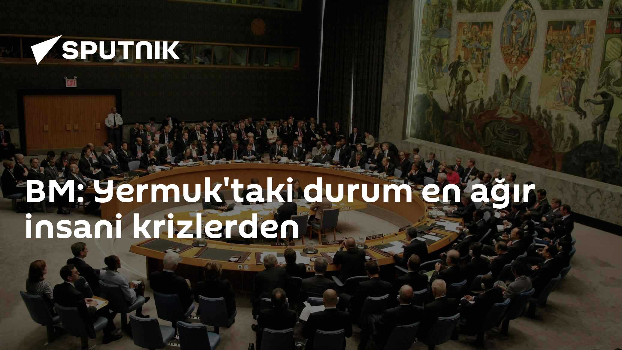 BM: Yermuk'taki durum en ağır insani krizlerden - 06.04.2015, Sputnik ...