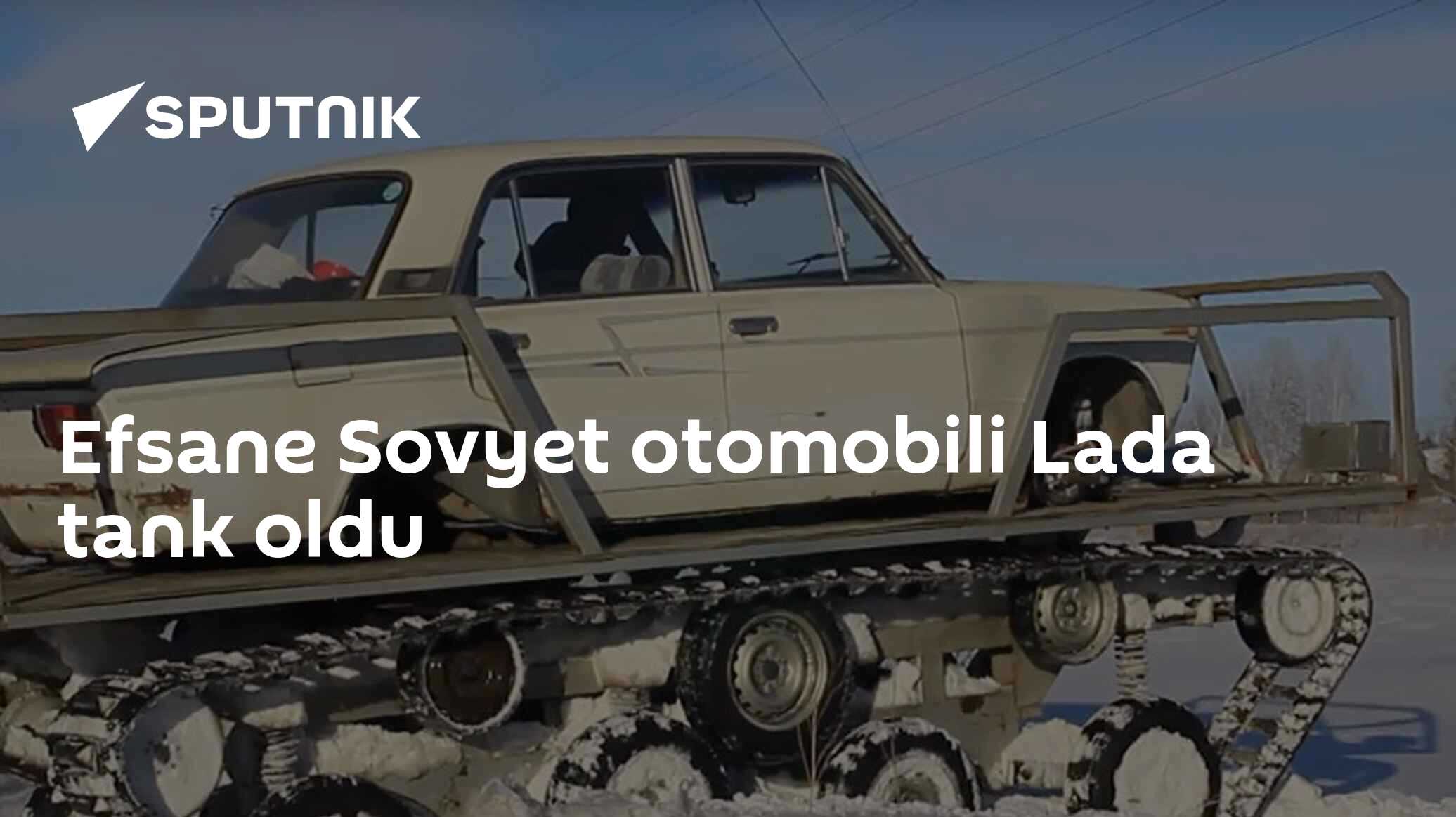 Efsane Sovyet otomobili Lada tank oldu - 18.02.2016, Sputnik Türkiye