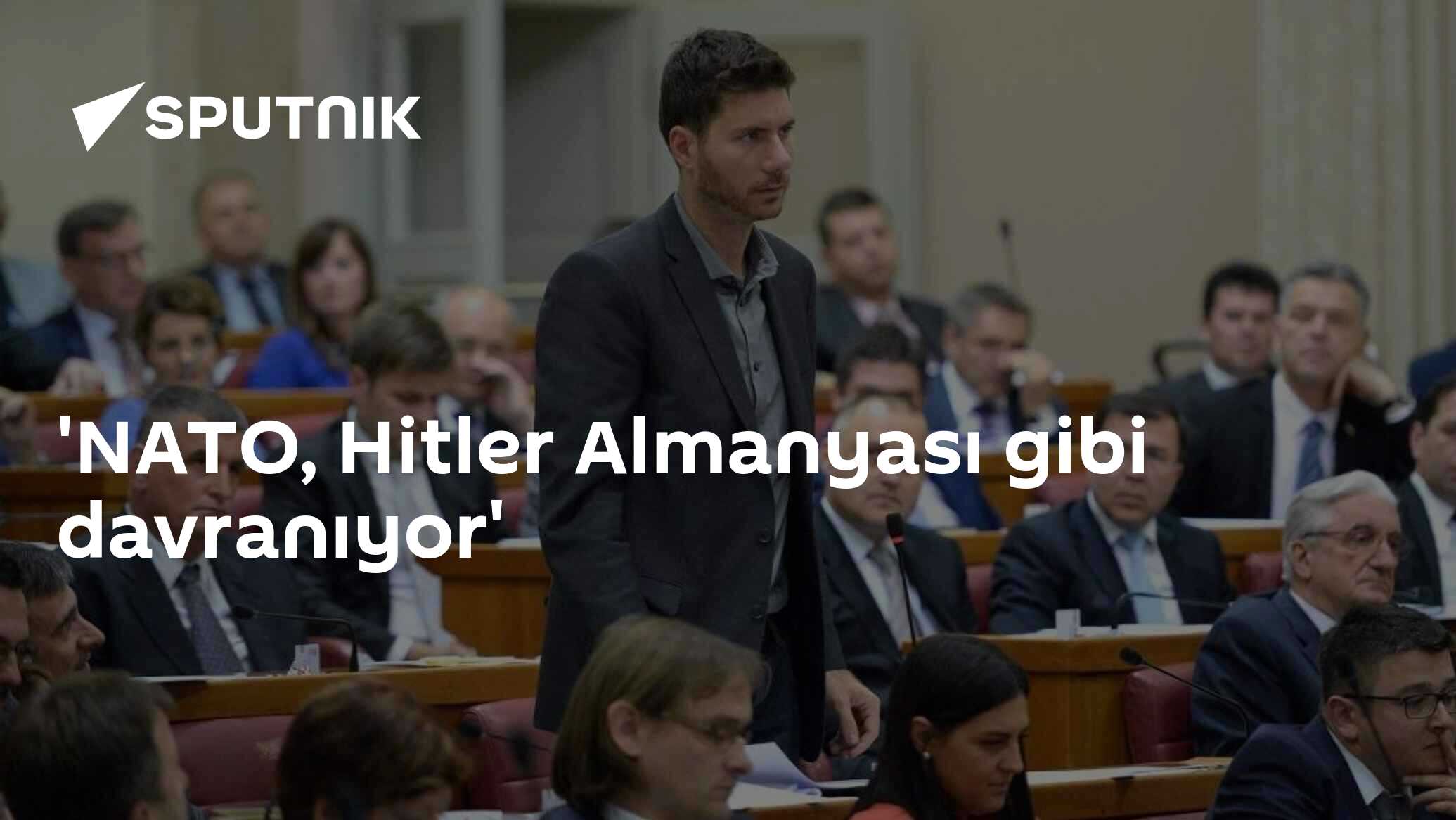 'NATO, Hitler Almanyası gibi davranıyor' - 27.10.2016, Sputnik Türkiye