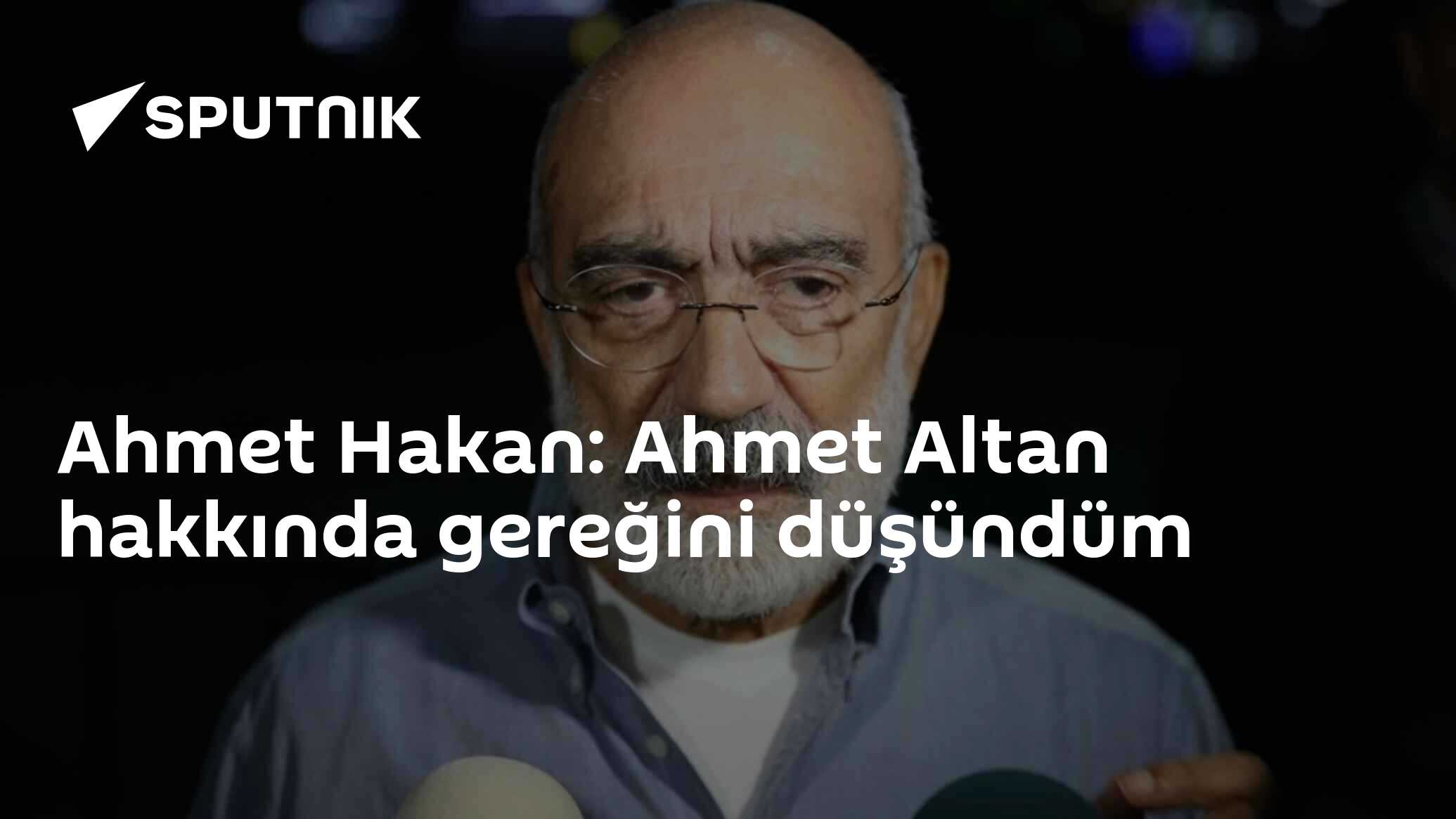 Ahmet Hakan: Ahmet Altan hakkında gereğini düşündüm - 20.02.2018 ...