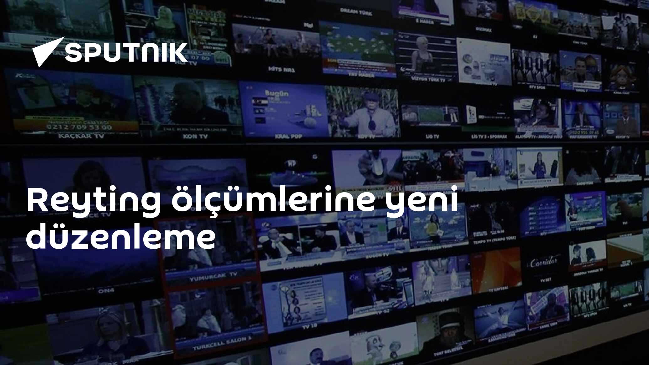 Reyting ölçümlerine yeni düzenleme - 13.05.2018, Sputnik Türkiye