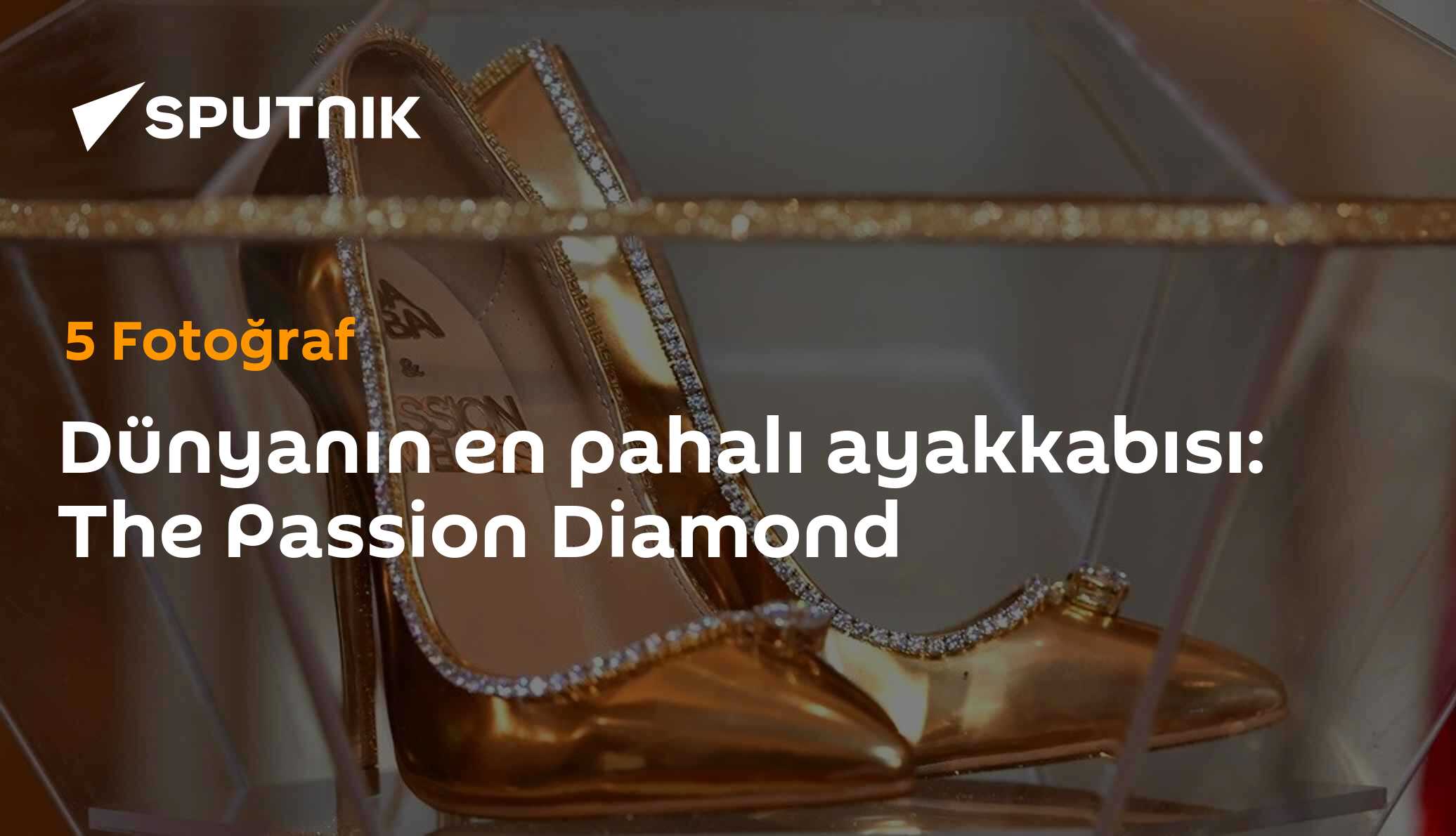 Dünyanın en pahalı ayakkabısı: The Passion Diamond - 27.09.2018 ...