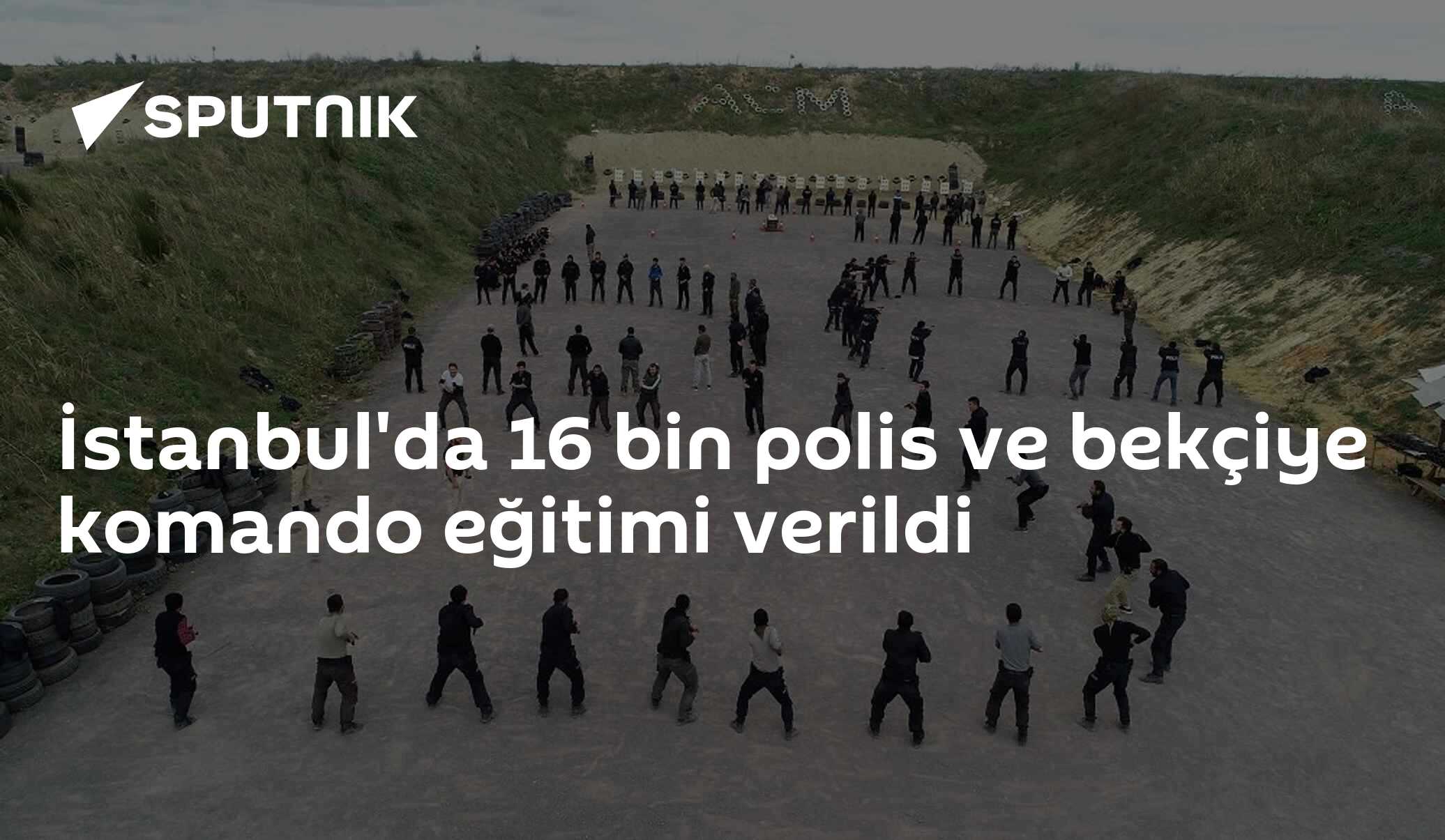 İstanbul'da 16 bin polis ve bekçiye komando eğitimi verildi - 17.10. ...