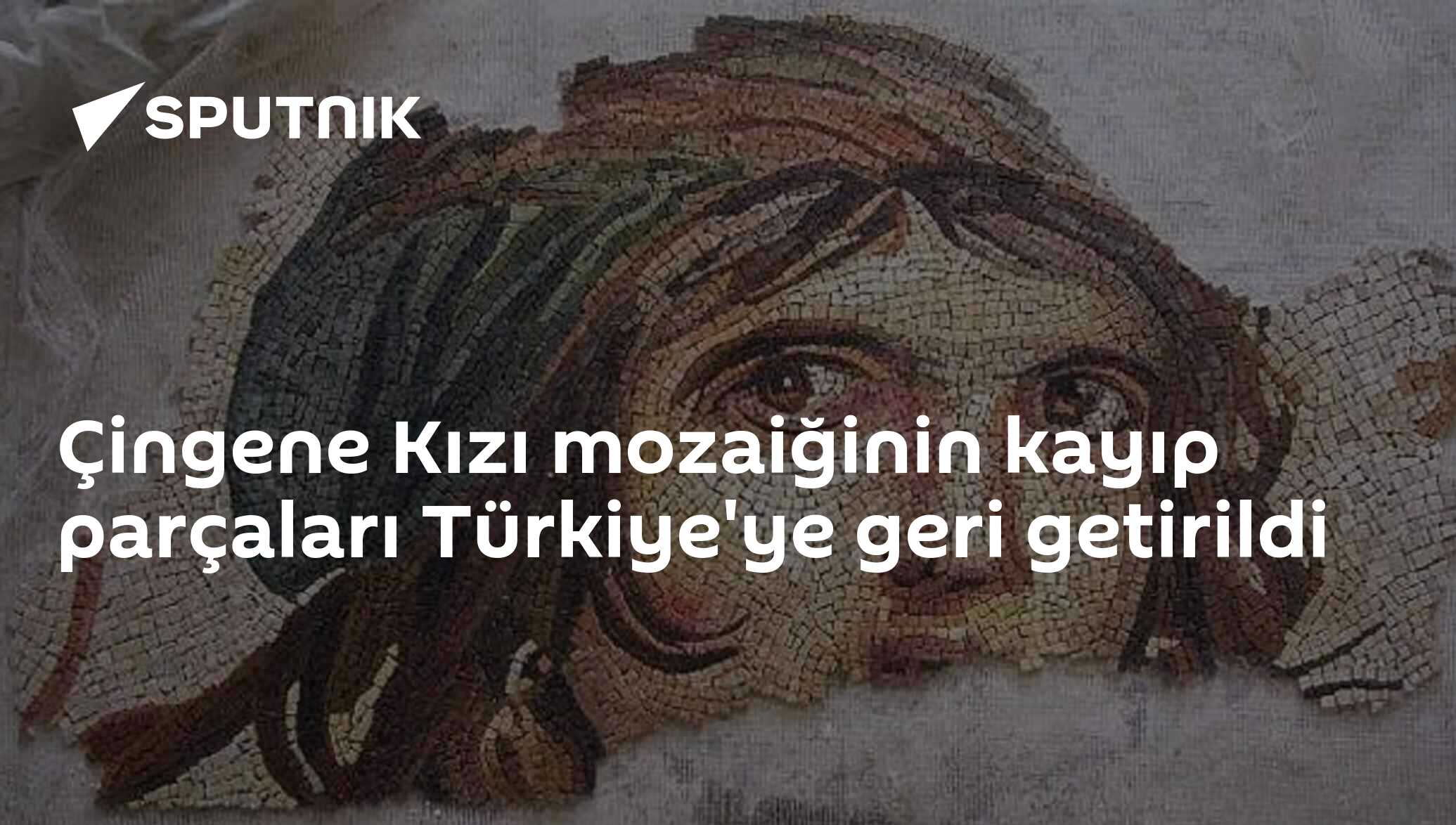 Çingene Kızı mozaiğinin kayıp parçaları Türkiye'ye geri getirildi - 27. ...