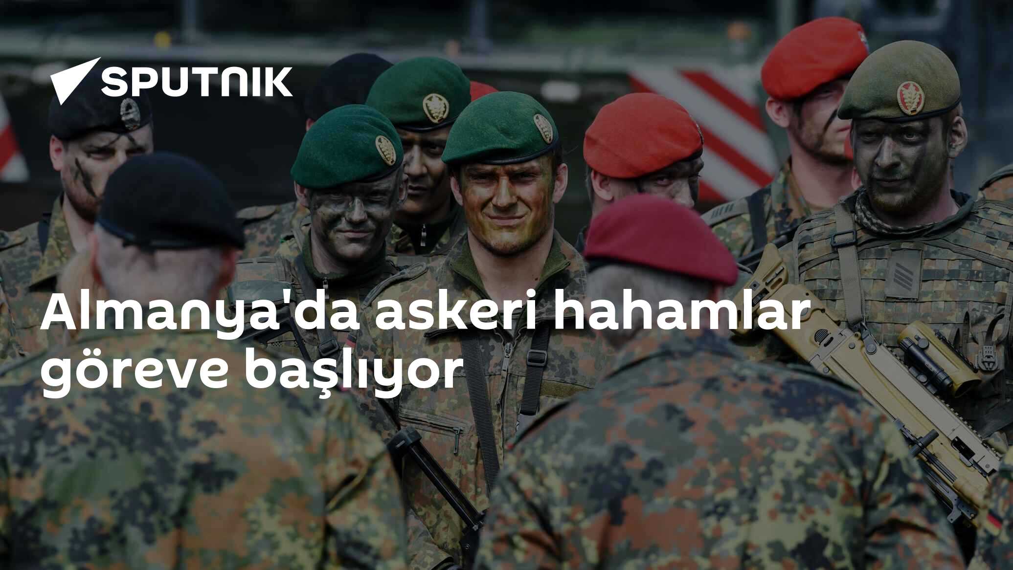 Almanya'da askeri hahamlar göreve başlıyor - 19.12.2019, Sputnik Türkiye