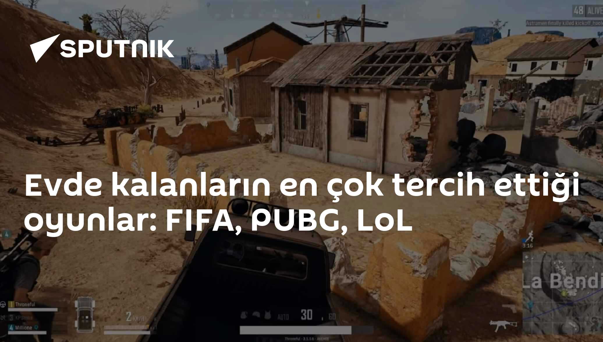 Evde kalanların en çok tercih ettiği oyunlar: FIFA, PUBG, LoL - 20.04. ...