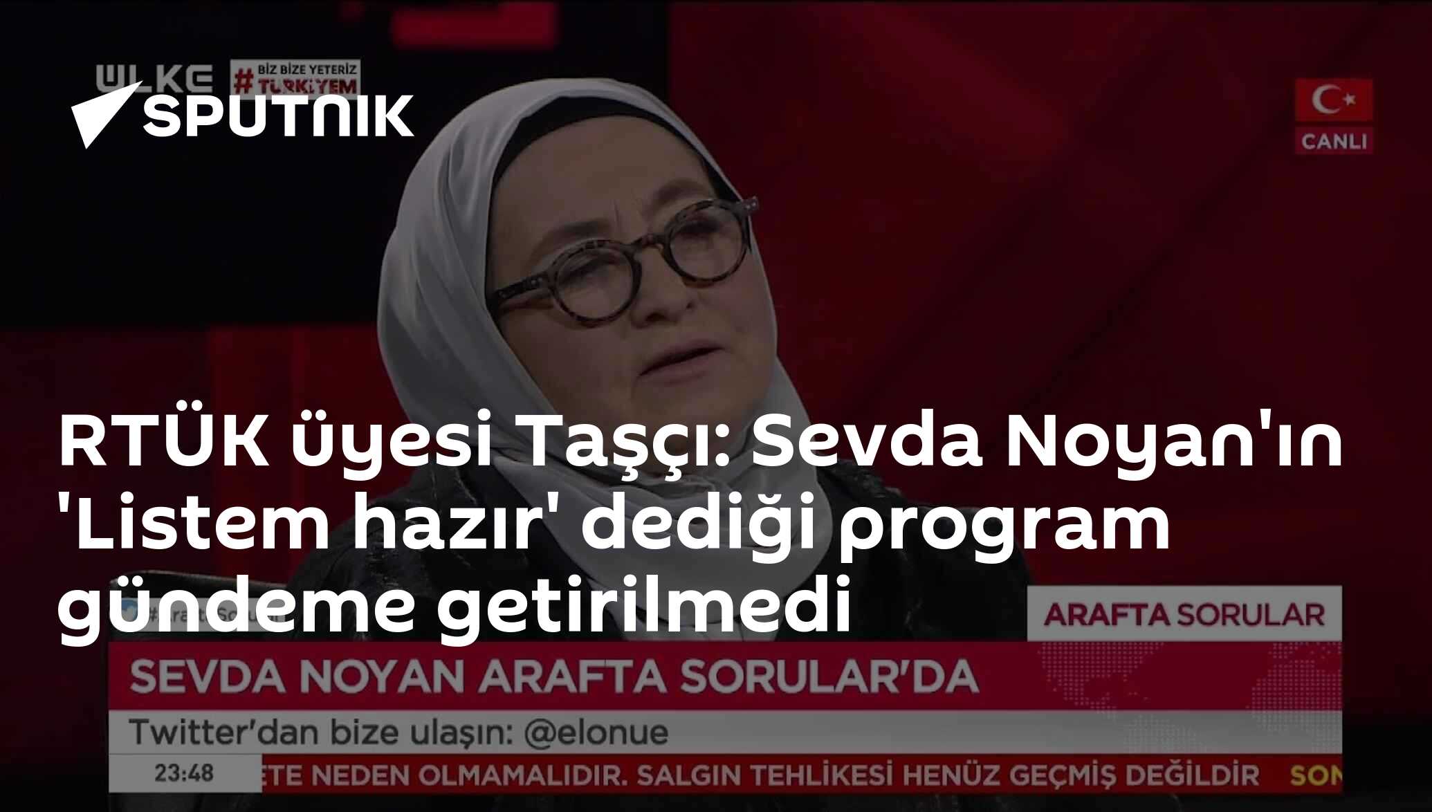RTÜK üyesi Taşçı: Sevda Noyan'ın 'Listem hazır' dediği program gündeme ...