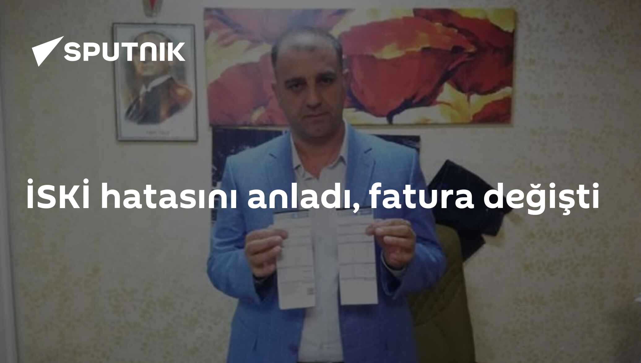 İSKİ hatasını anladı, fatura değişti - 09.06.2020, Sputnik Türkiye