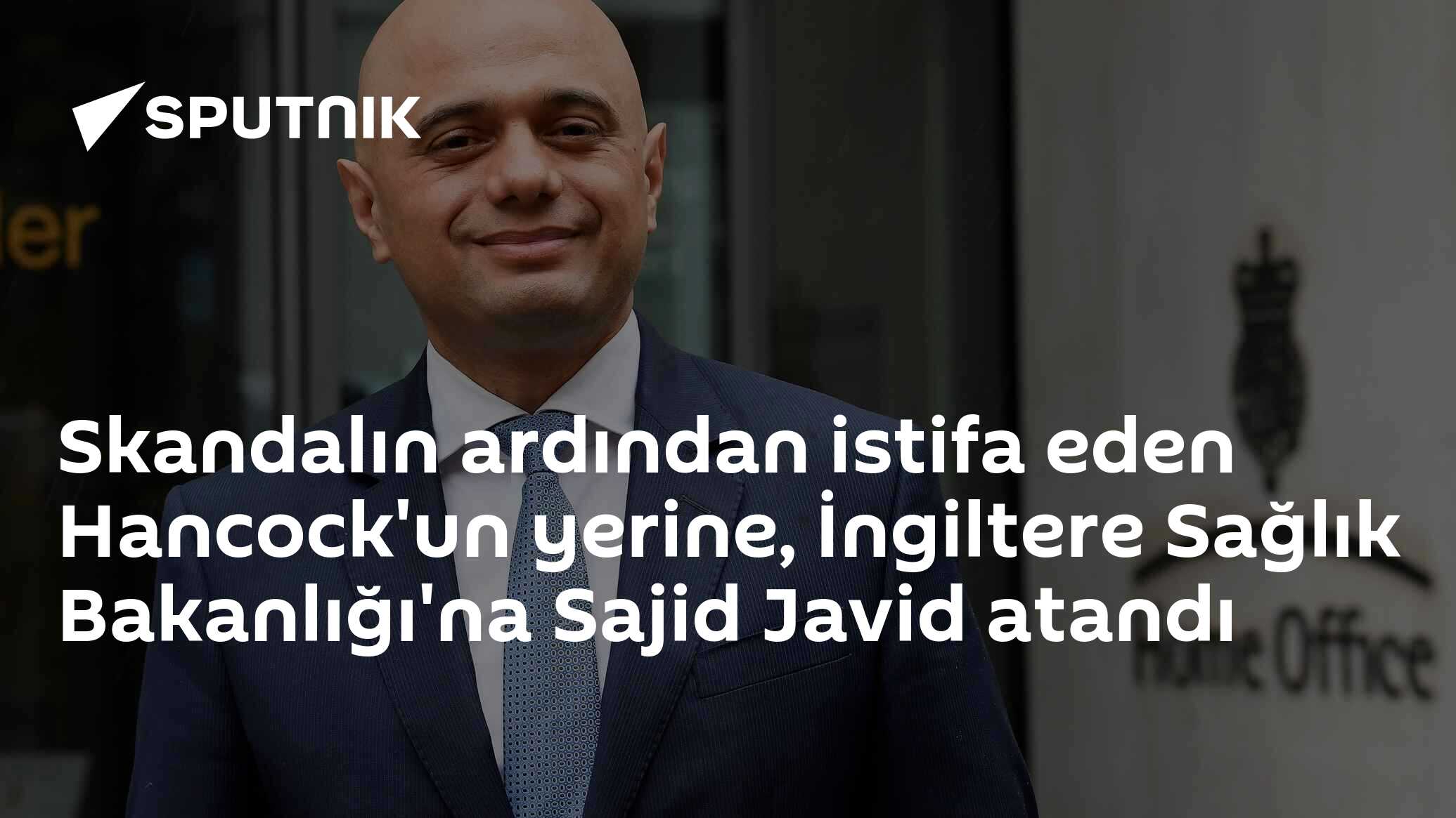 Skandalın ardından istifa eden Hancock'un yerine, İngiltere Sağlık ...