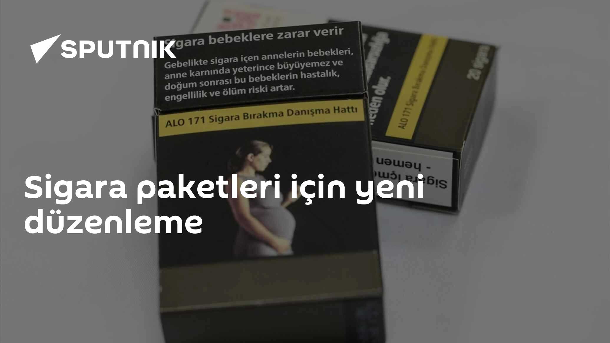 Sigara paketleri için yeni düzenleme - 30.06.2021, Sputnik Türkiye