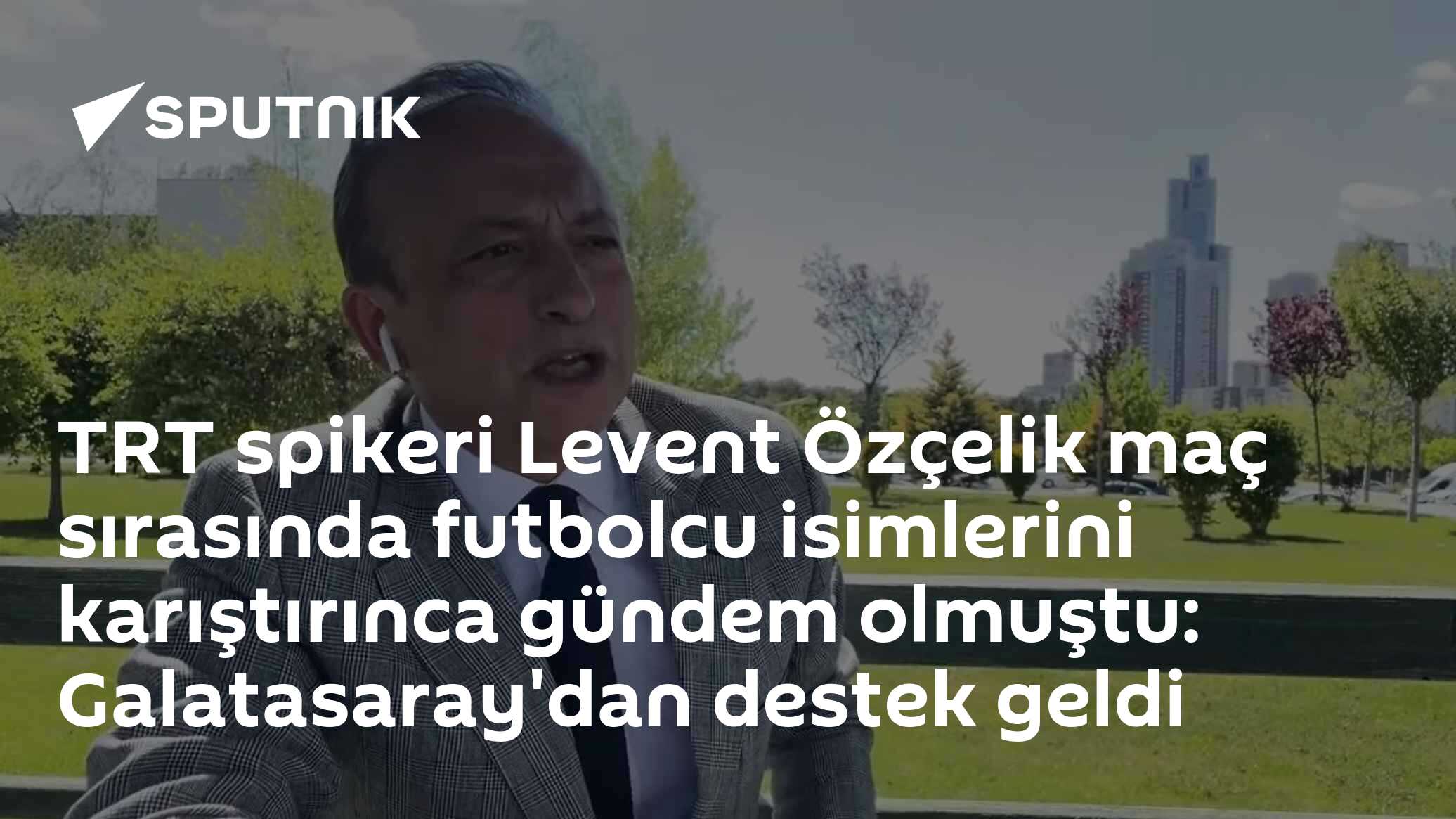 TRT spikeri Levent Özçelik maç sırasında futbolcu isimlerini ...