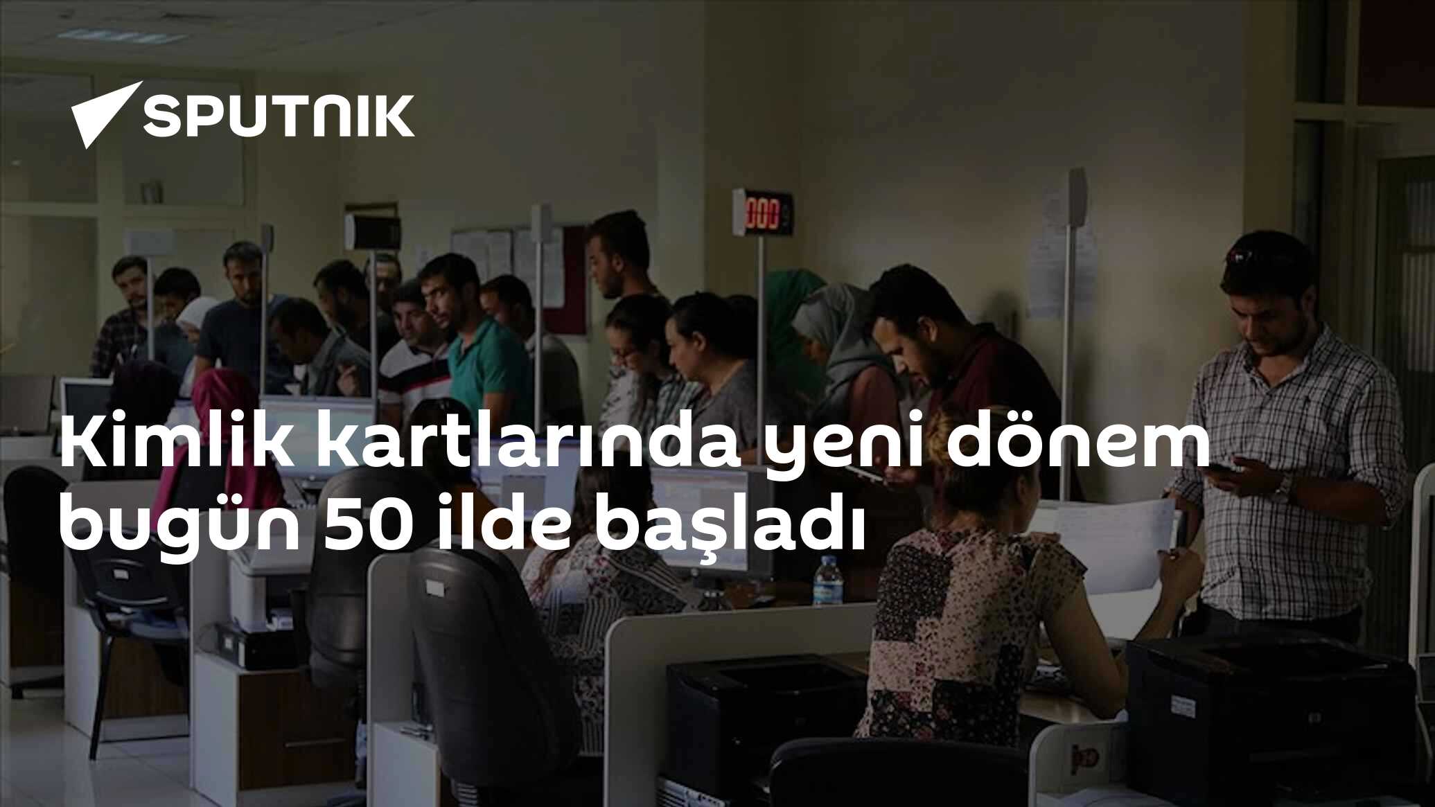 Kimlik kartlarında yeni dönem bugün 50 ilde başladı - 10.01.2022 ...