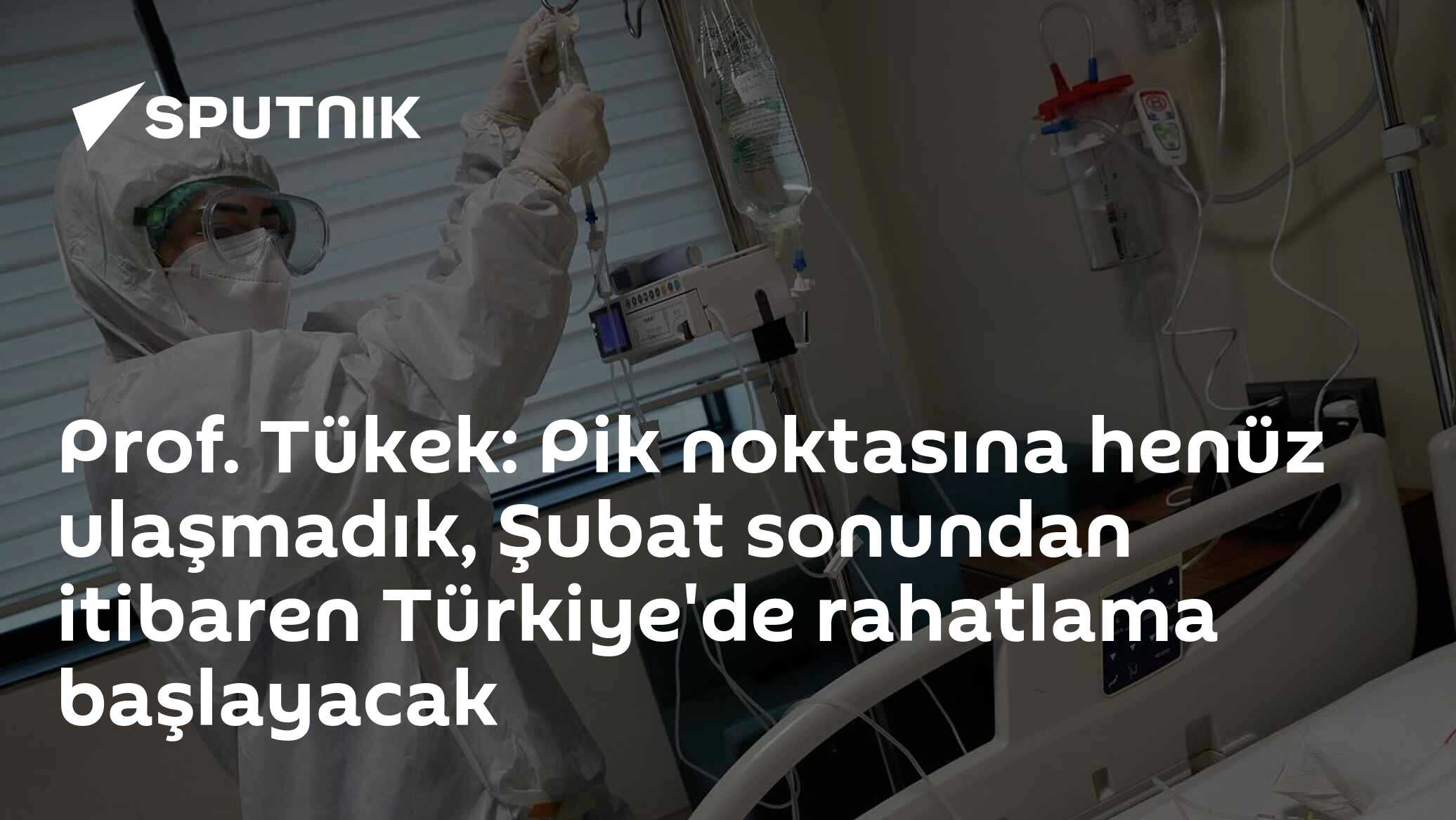 Prof. Tükek: Pik noktasına henüz ulaşmadık, Şubat sonundan itibaren ...