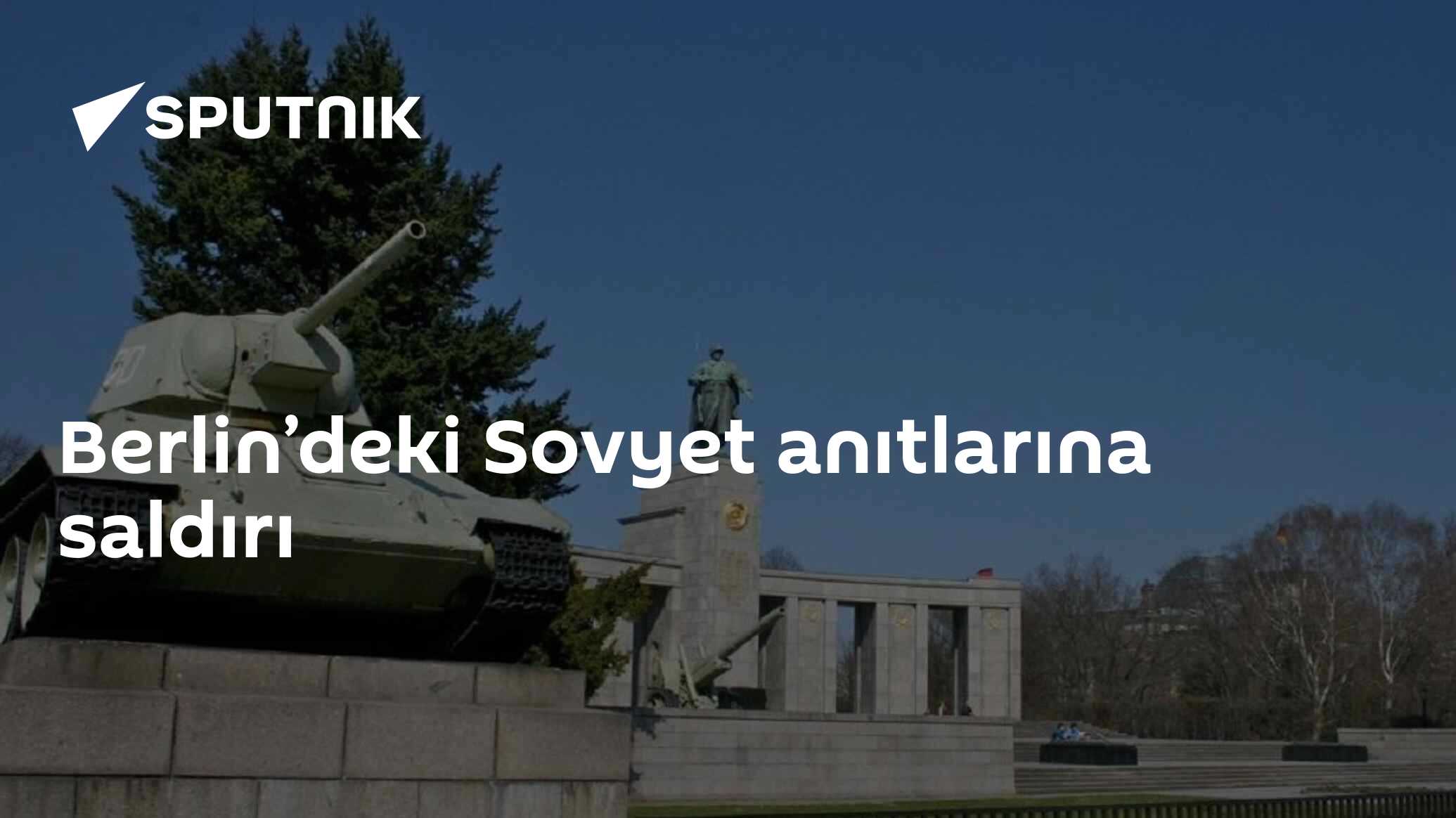 Berlin’deki Sovyet anıtlarına saldırı - 30.03.2022, Sputnik Türkiye