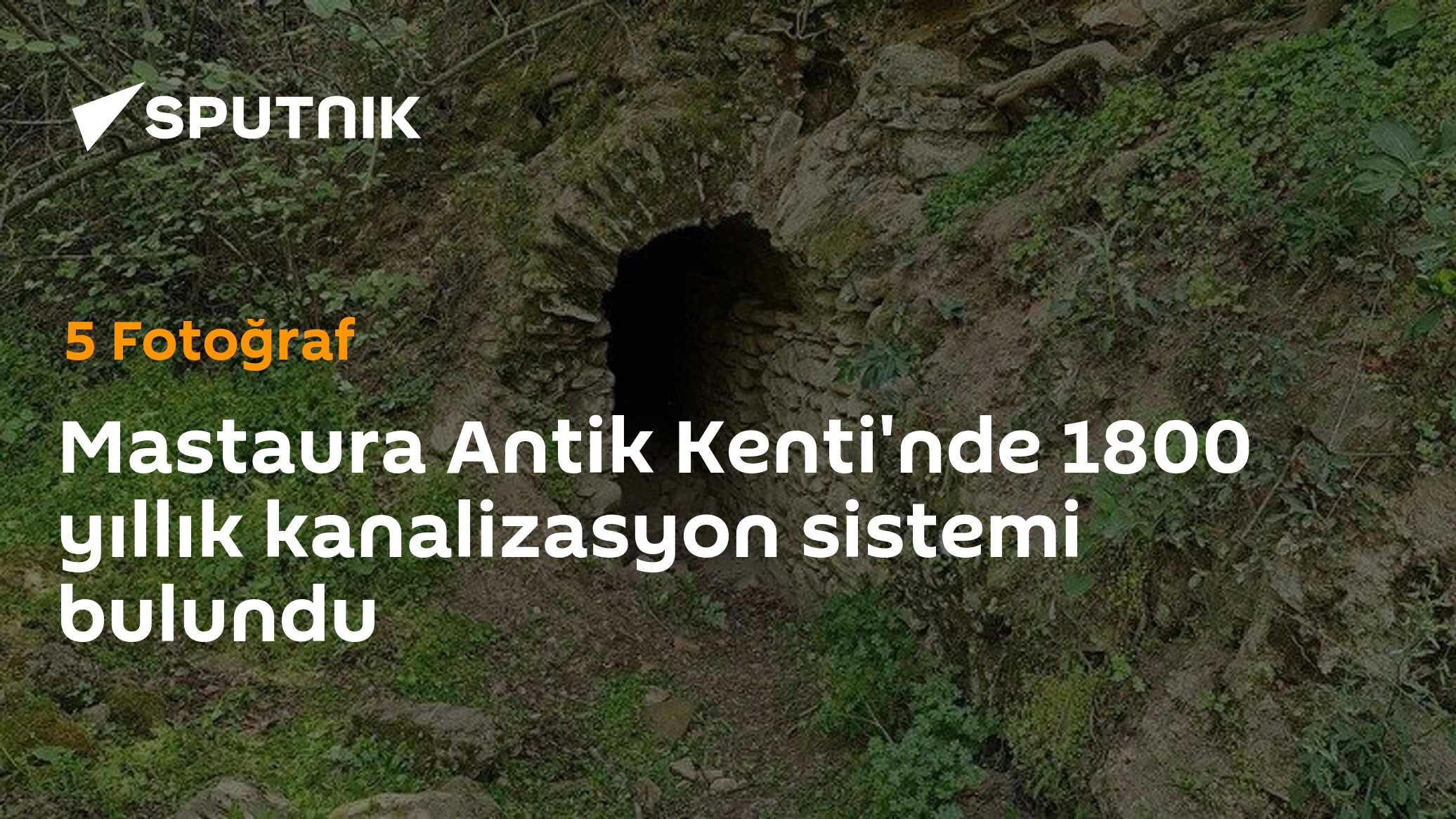 Mastaura Antik Kenti'nde 1800 yıllık kanalizasyon sistemi bulundu - 22. ...