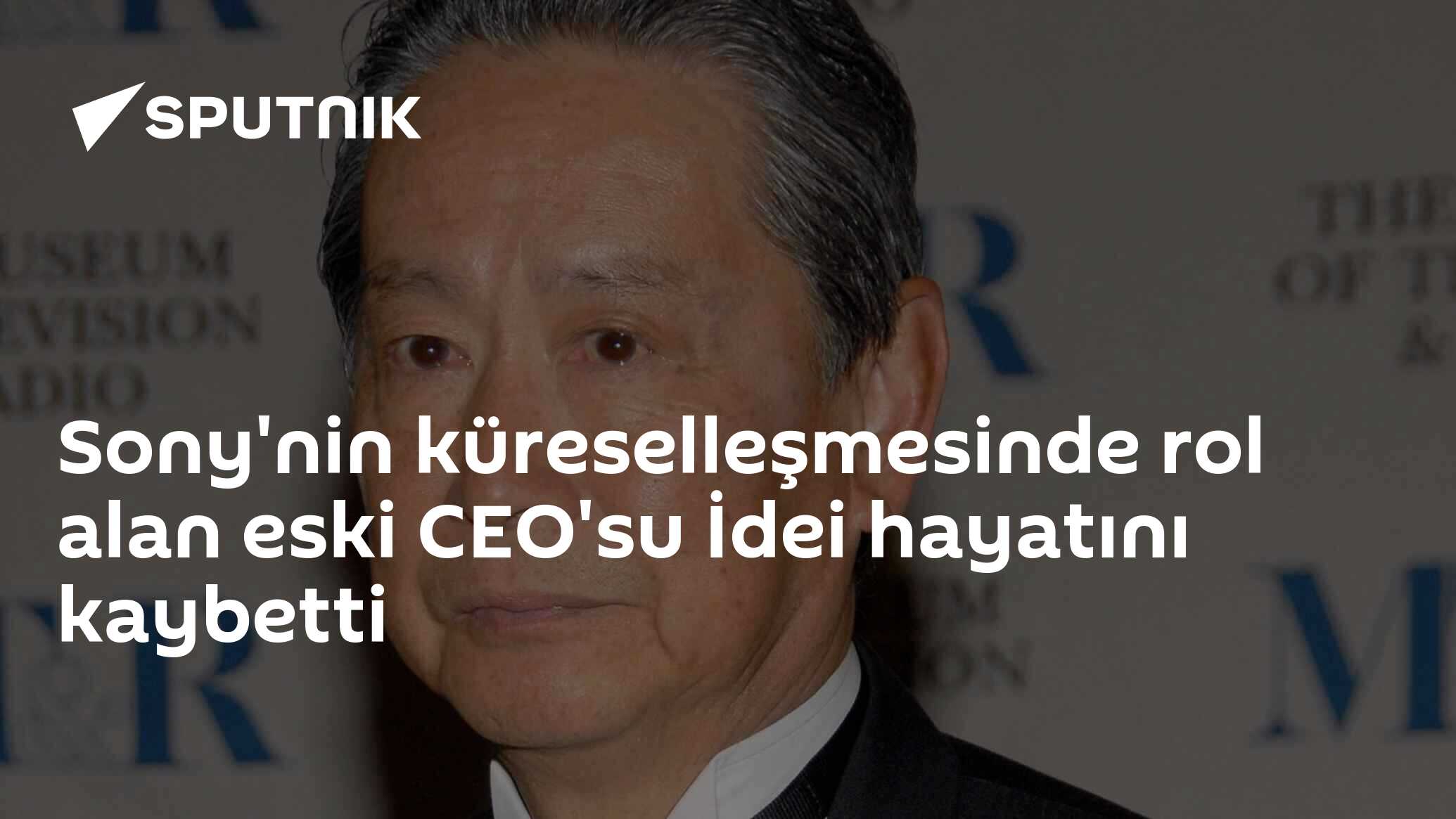 Sony'nin küreselleşmesinde rol alan eski CEO'su İdei hayatını kaybetti ...