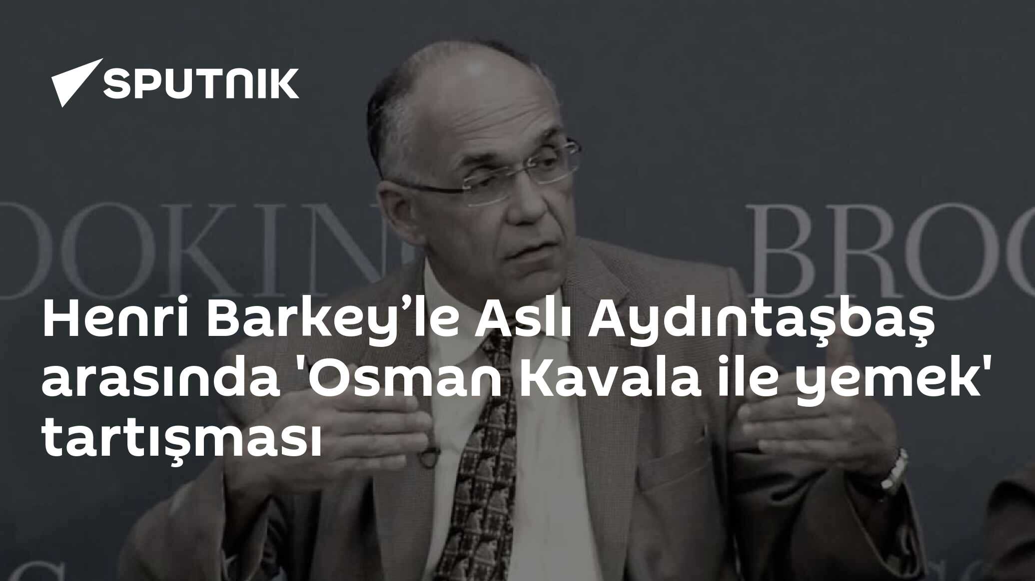 Henri Barkey’le Aslı Aydıntaşbaş arasında 'Osman Kavala ile yemek ...