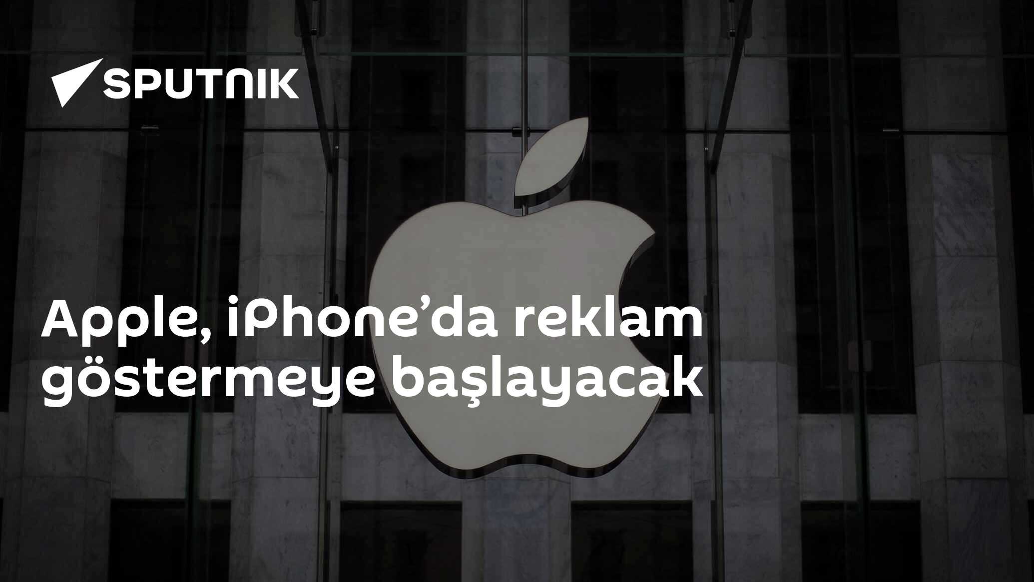 Apple, iPhone’da reklam göstermeye başlayacak - 16.08.2022, Sputnik Türkiye