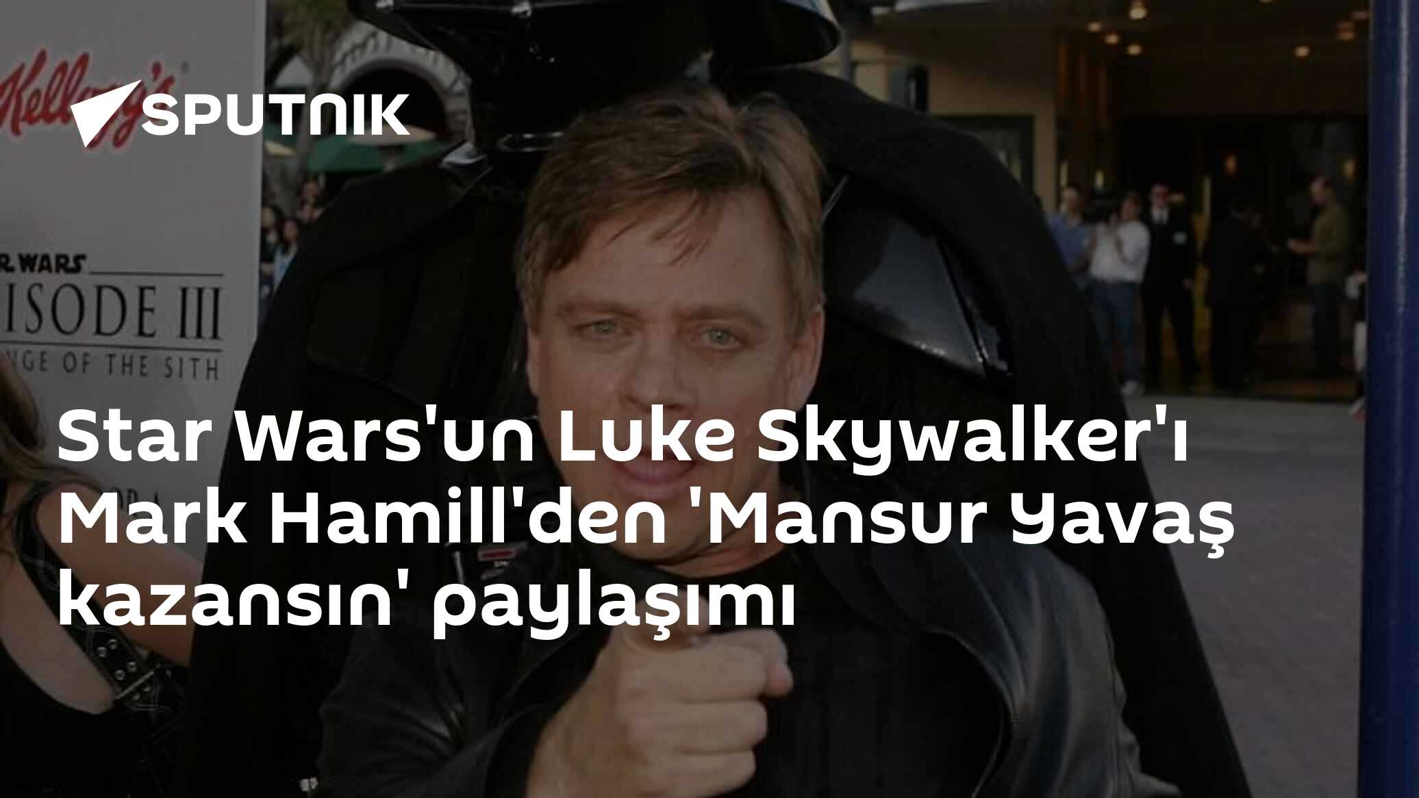 Star Wars'un Luke Skywalker'ı Mark Hamill'den 'Mansur Yavaş kazansın ...