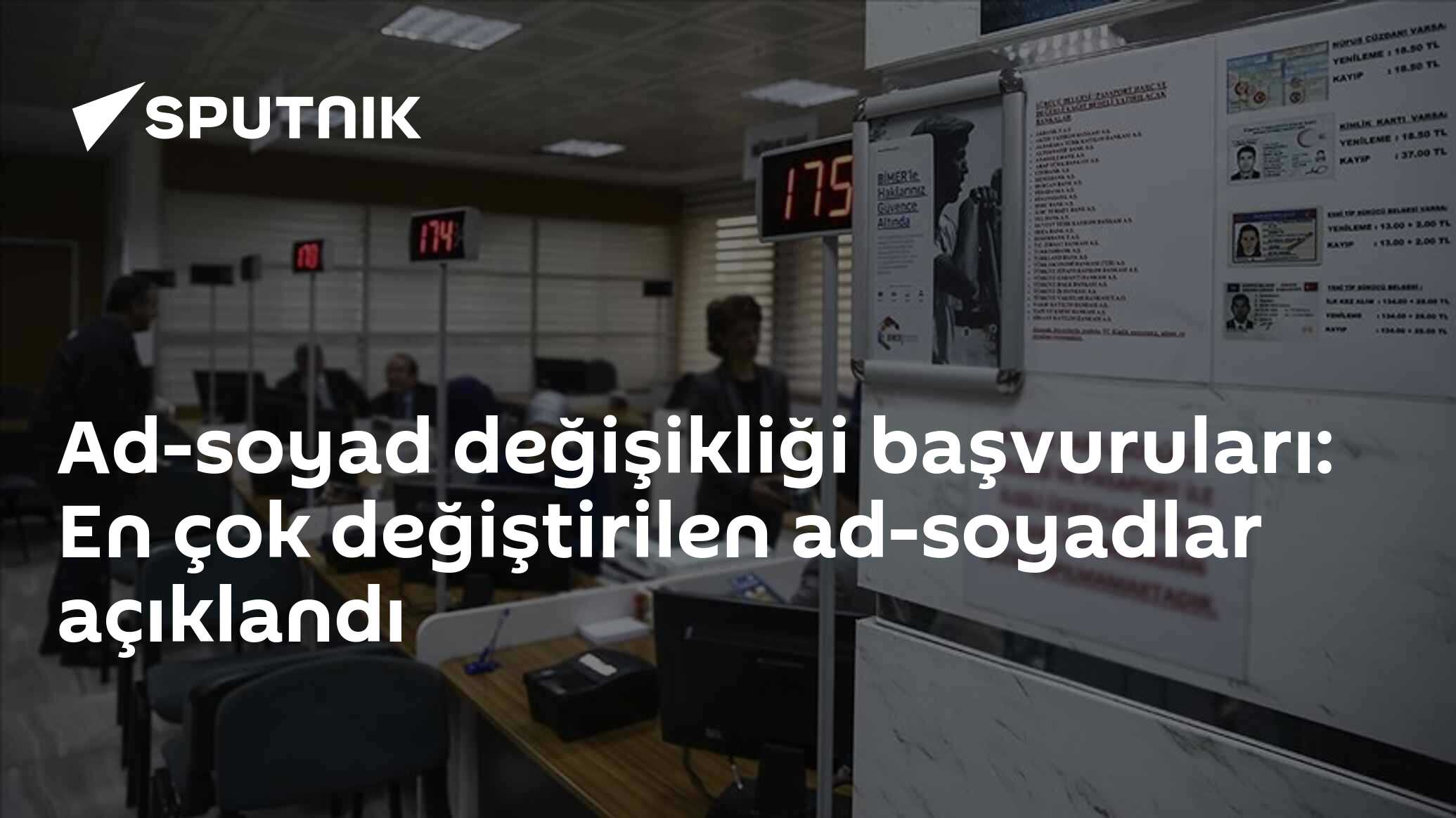 Ad-soyad değişikliği başvuruları: En çok değiştirilen ad-soyadlar ...