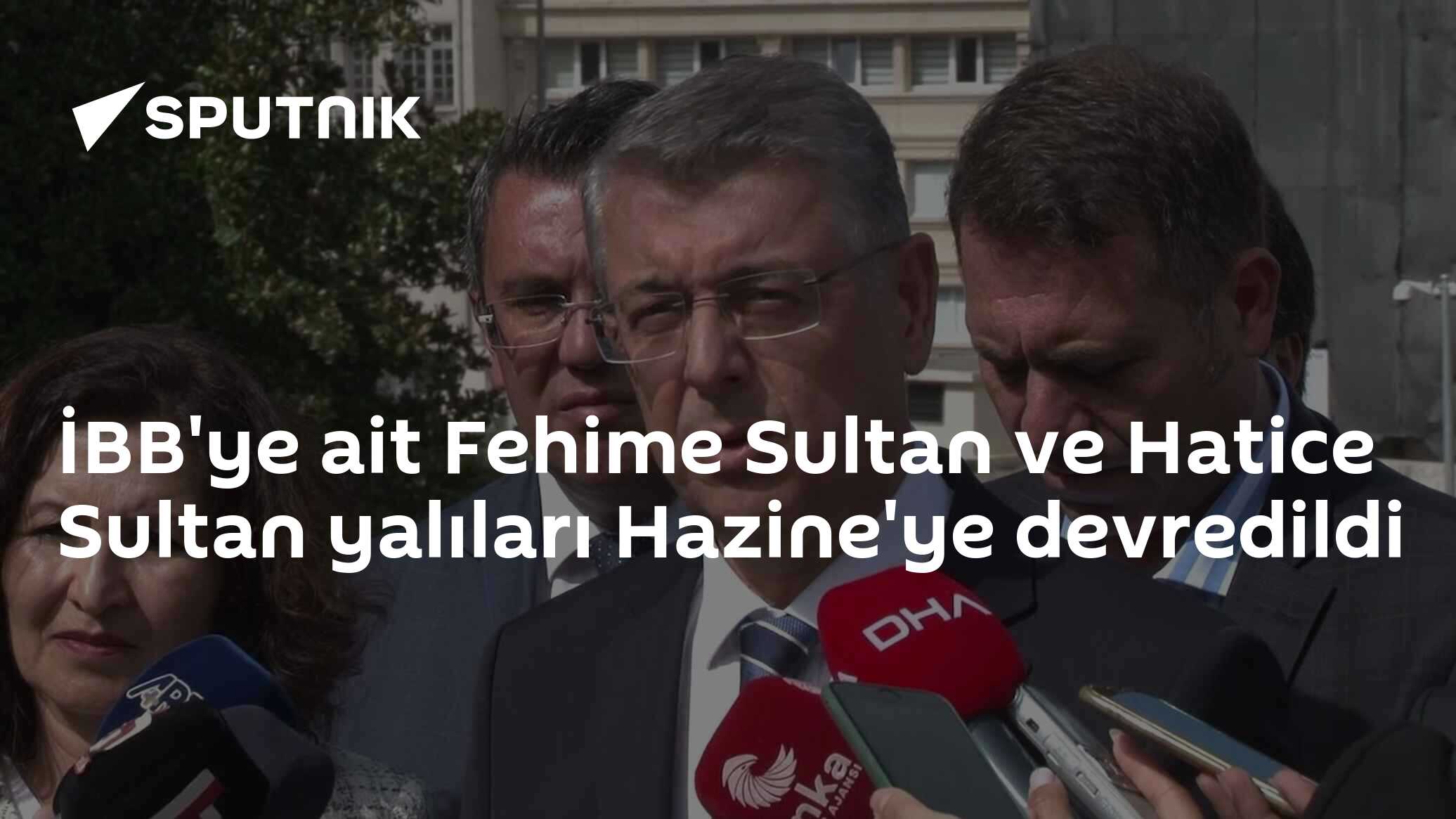 İBB'ye ait Fehime Sultan ve Hatice Sultan yalıları Hazine'ye devredildi ...