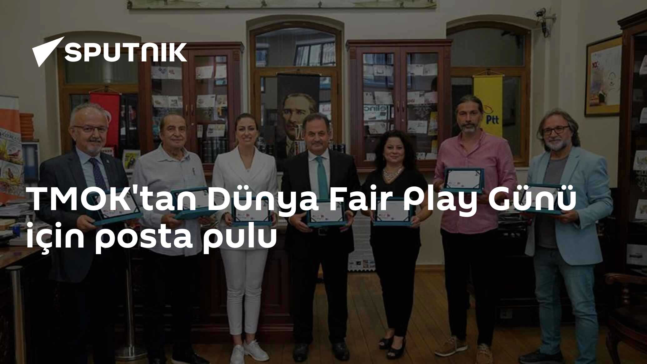 TMOK'tan Dünya Fair Play Günü için posta pulu - 08.09.2022, Sputnik Türkiye