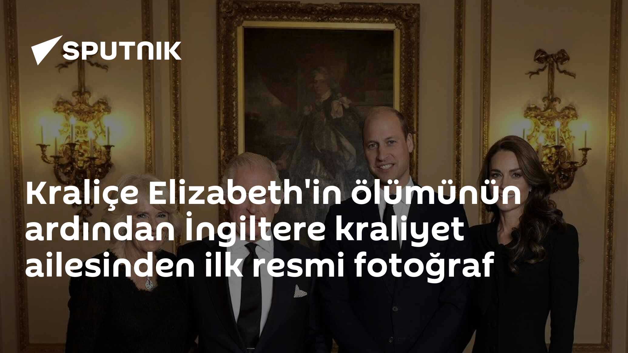 Kraliçe Elizabeth'in ölümünün ardından İngiltere kraliyet ailesinden ...