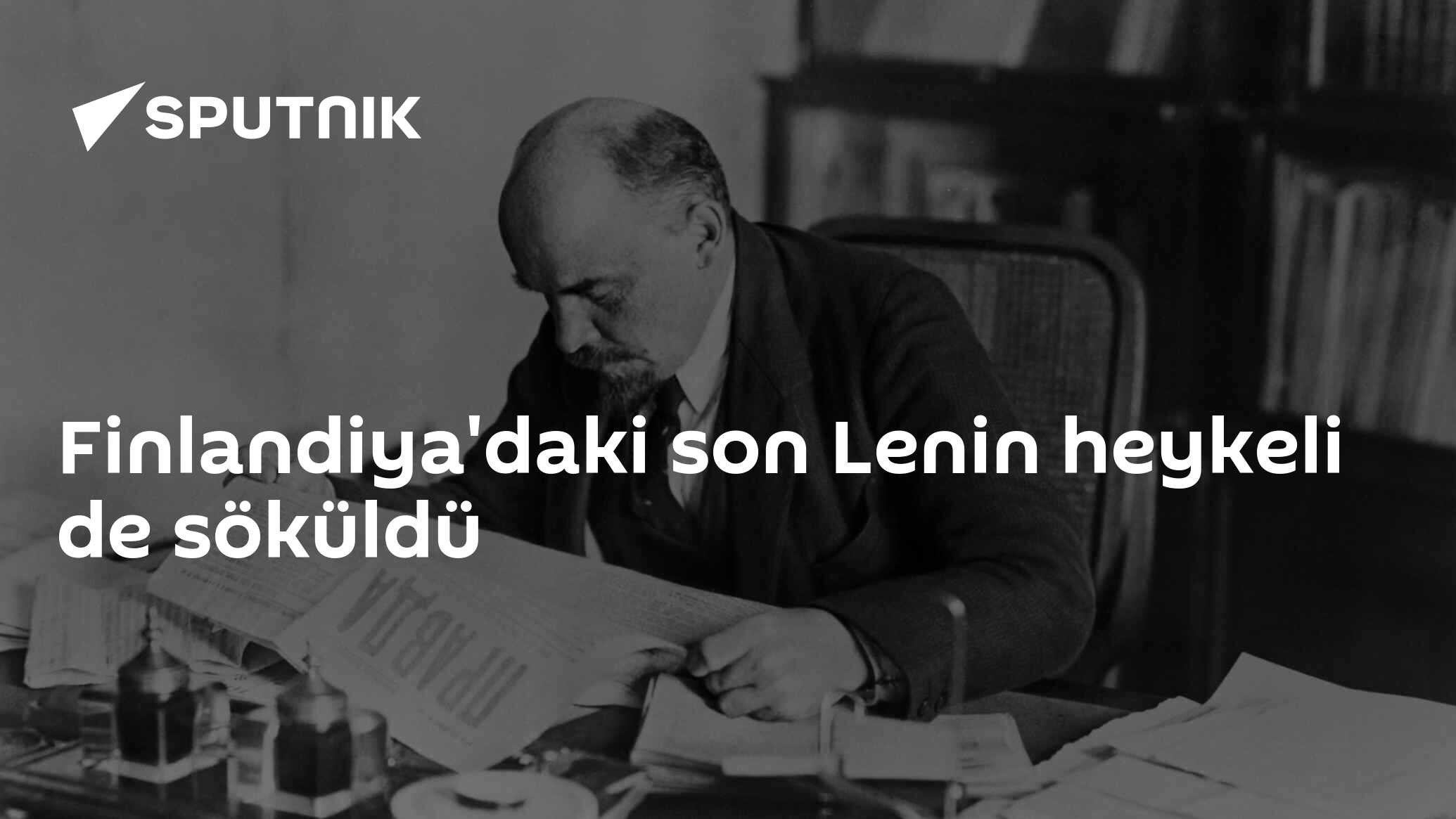 Finlandiya'daki son Lenin heykeli de söküldü - 04.10.2022, Sputnik Türkiye