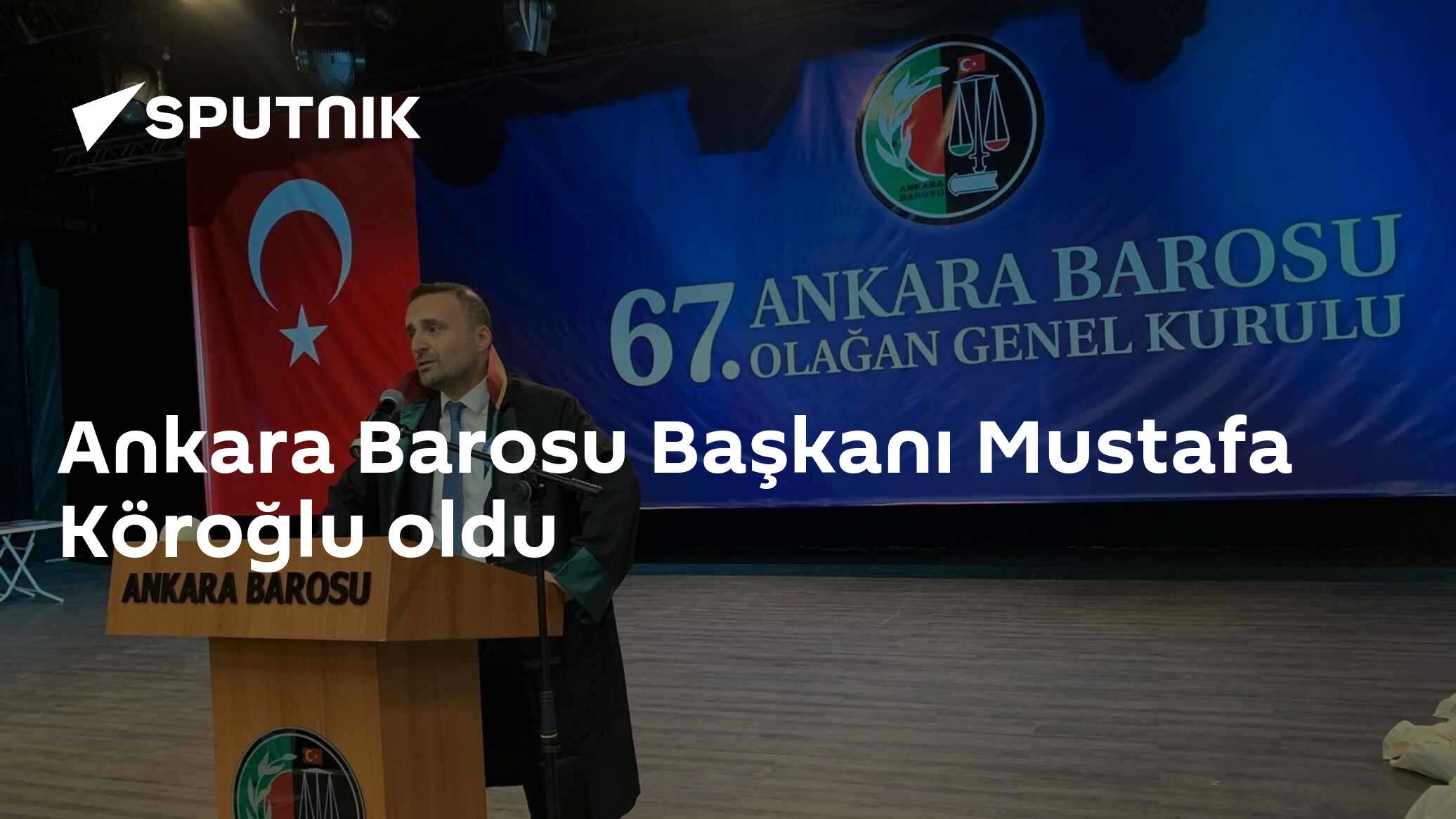 Ankara Barosu Başkanı Mustafa Köroğlu oldu - 09.10.2022, Sputnik Türkiye