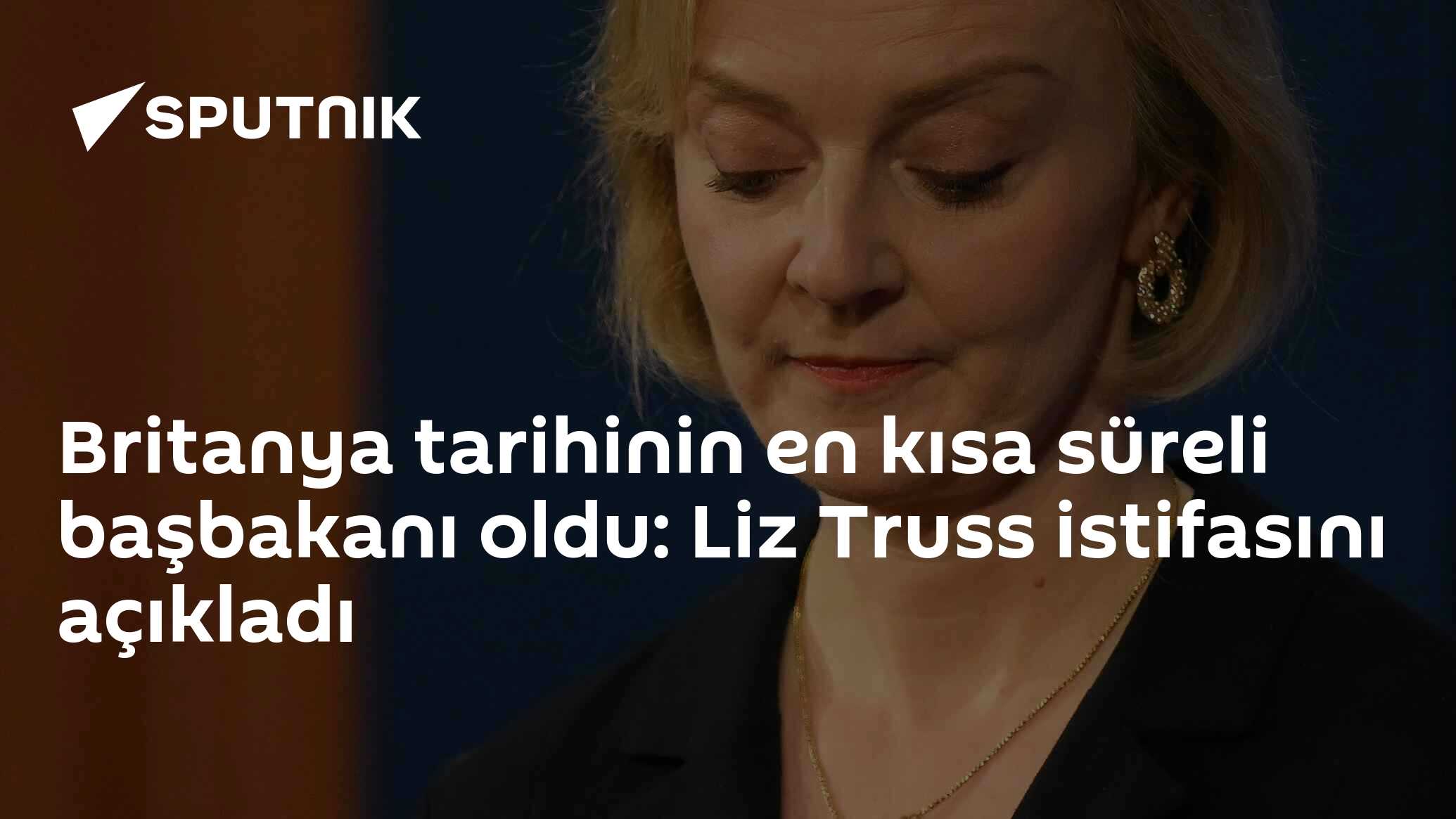 Britanya tarihinin en kısa süreli başbakanı oldu: Liz Truss istifasını ...