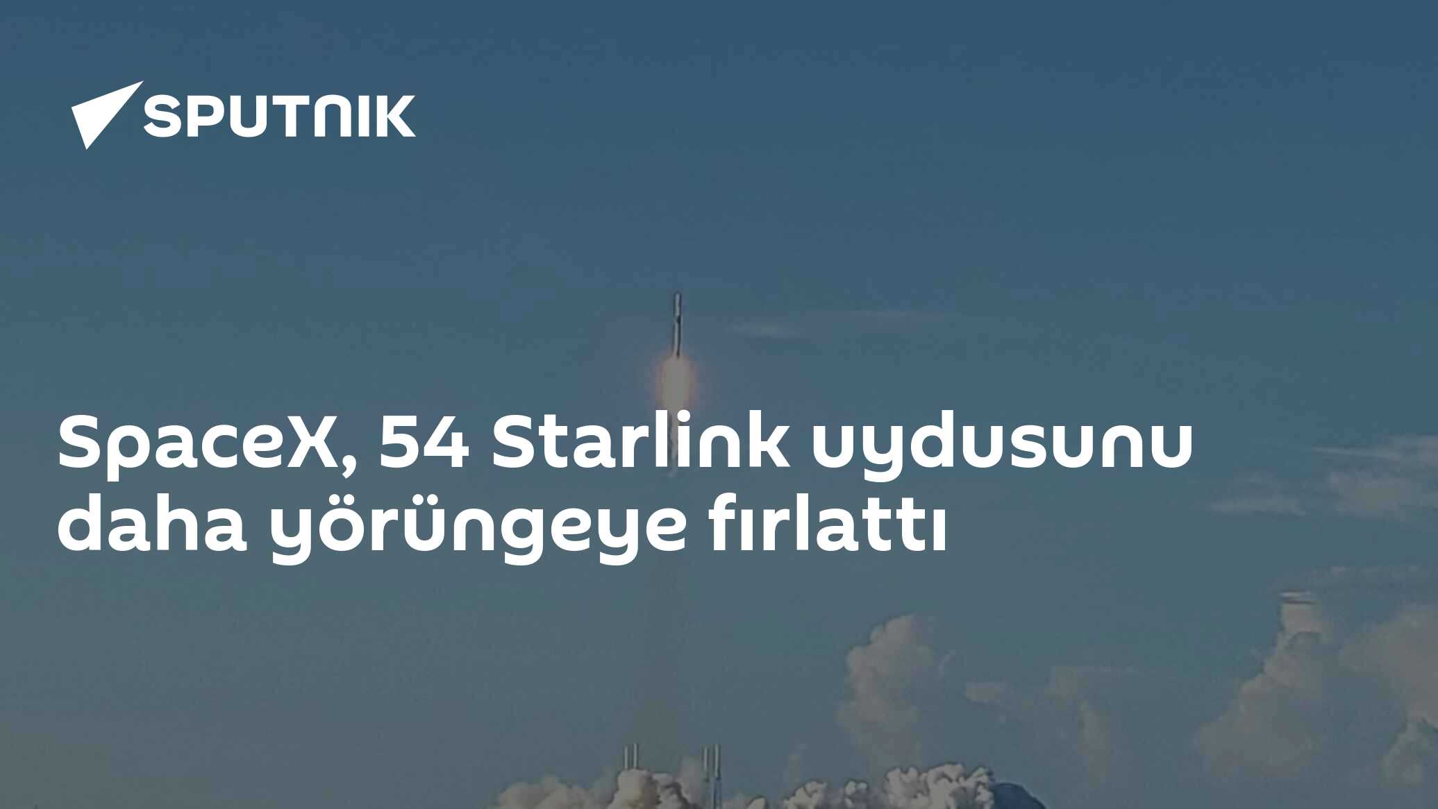 SpaceX, 54 Starlink uydusunu daha yörüngeye fırlattı - 21.10.2022, Sputnik Türkiye