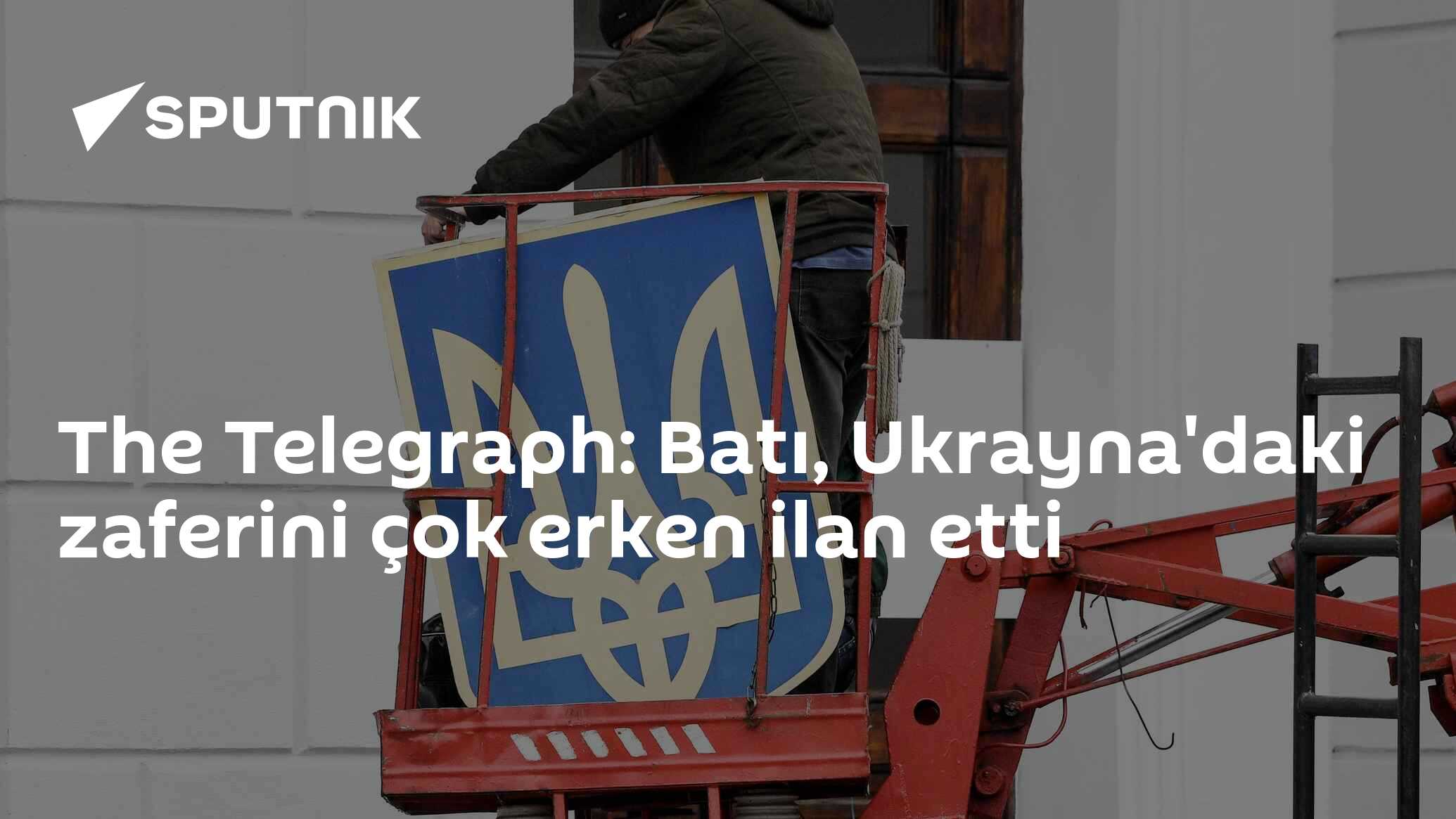 The Telegraph: Batı, Ukrayna'daki zaferini çok erken ilan etti - 15.11. ...