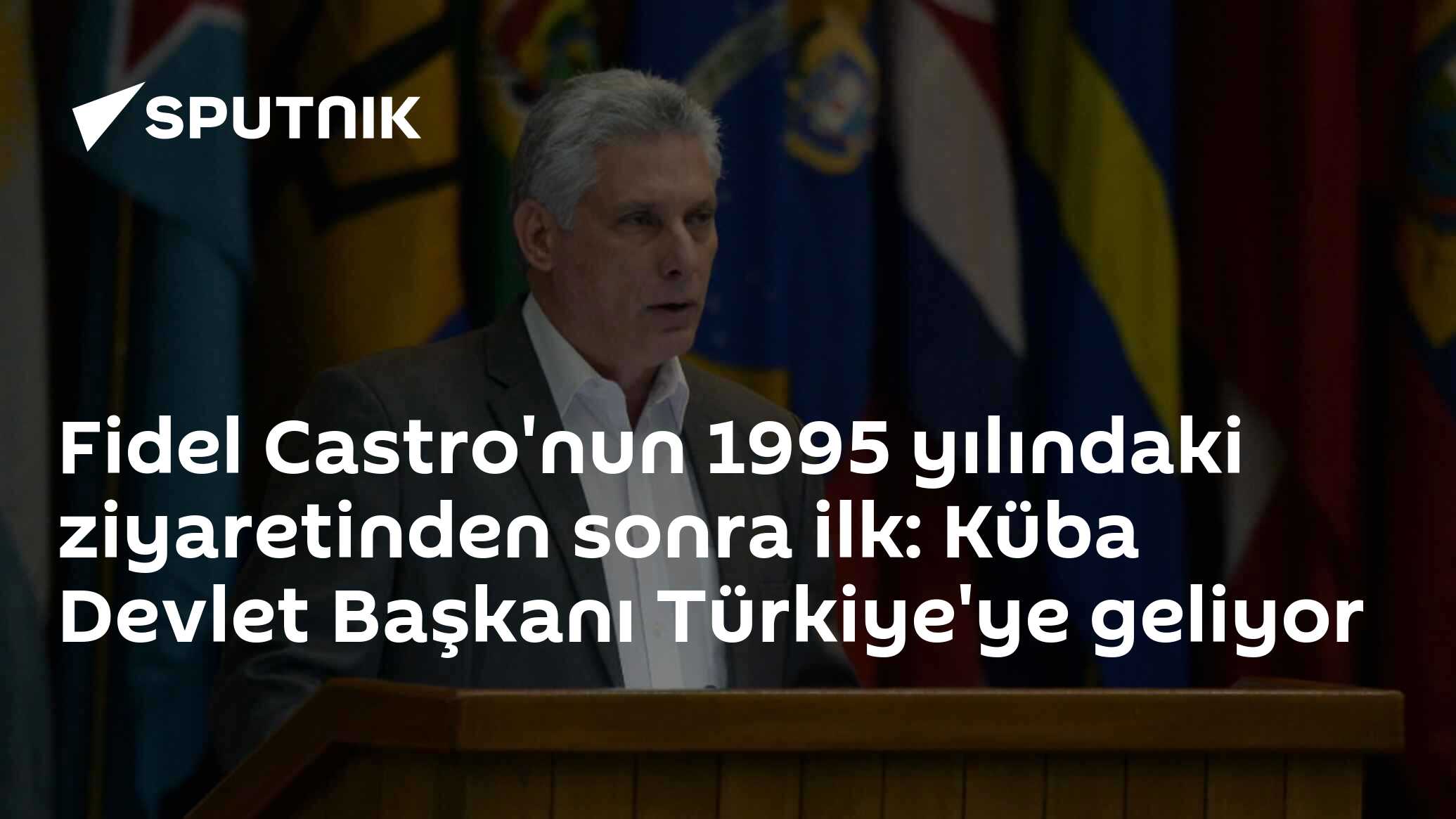 Fidel Castro'nun 1995 yılındaki ziyaretinden sonra ilk: Küba Devlet ...