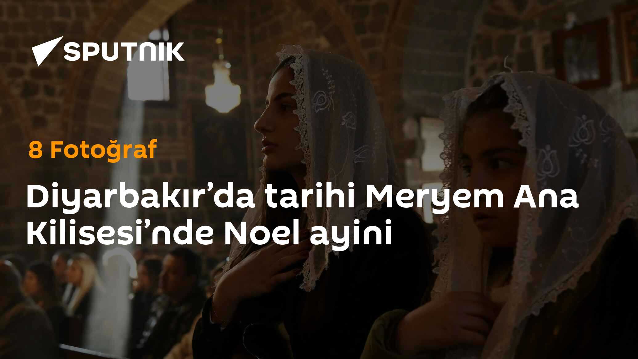 Diyarbakır’da tarihi Meryem Ana Kilisesi’nde Noel ayini - 25.12.2022 ...