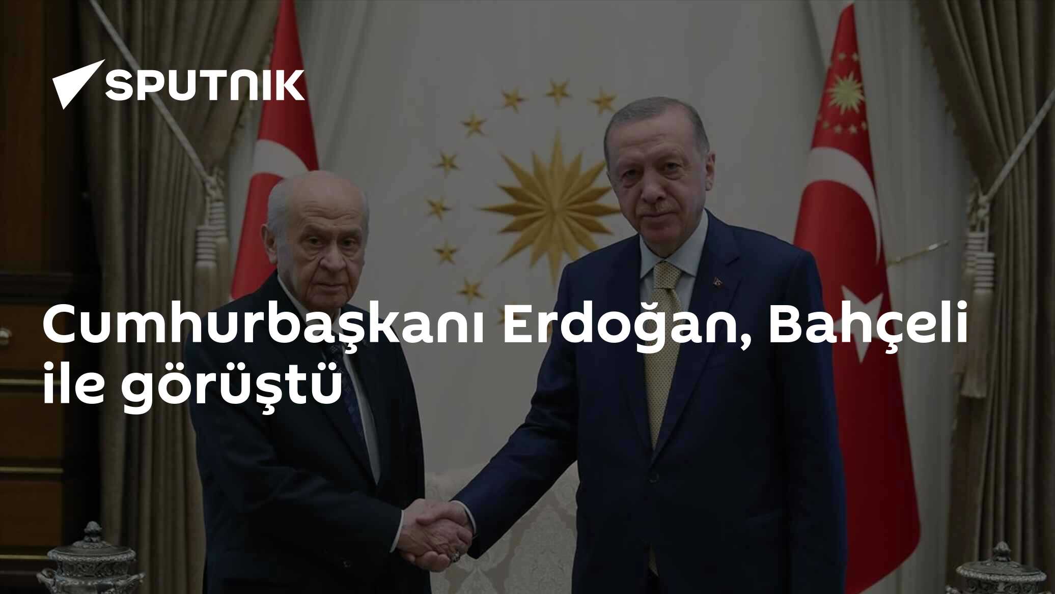 Cumhurbaşkanı Erdoğan, Bahçeli ile görüştü - 06.02.2023, Sputnik Türkiye