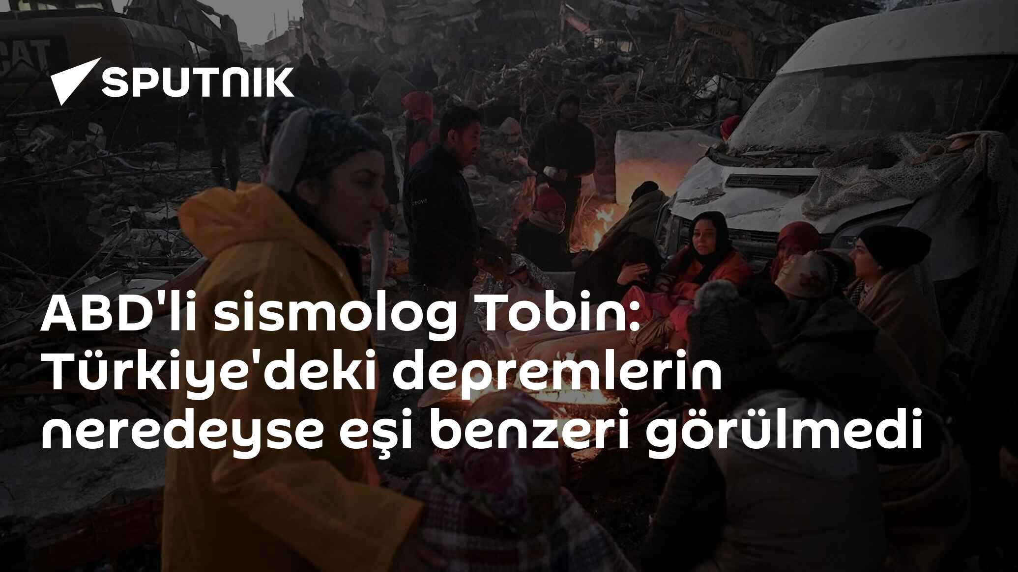 ABD'li sismolog Tobin: Türkiye'deki depremlerin neredeyse eşi benzeri ... ABD'li sismolog Tobin: Türkiye'deki depremlerin neredeyse eşi benzeri ...