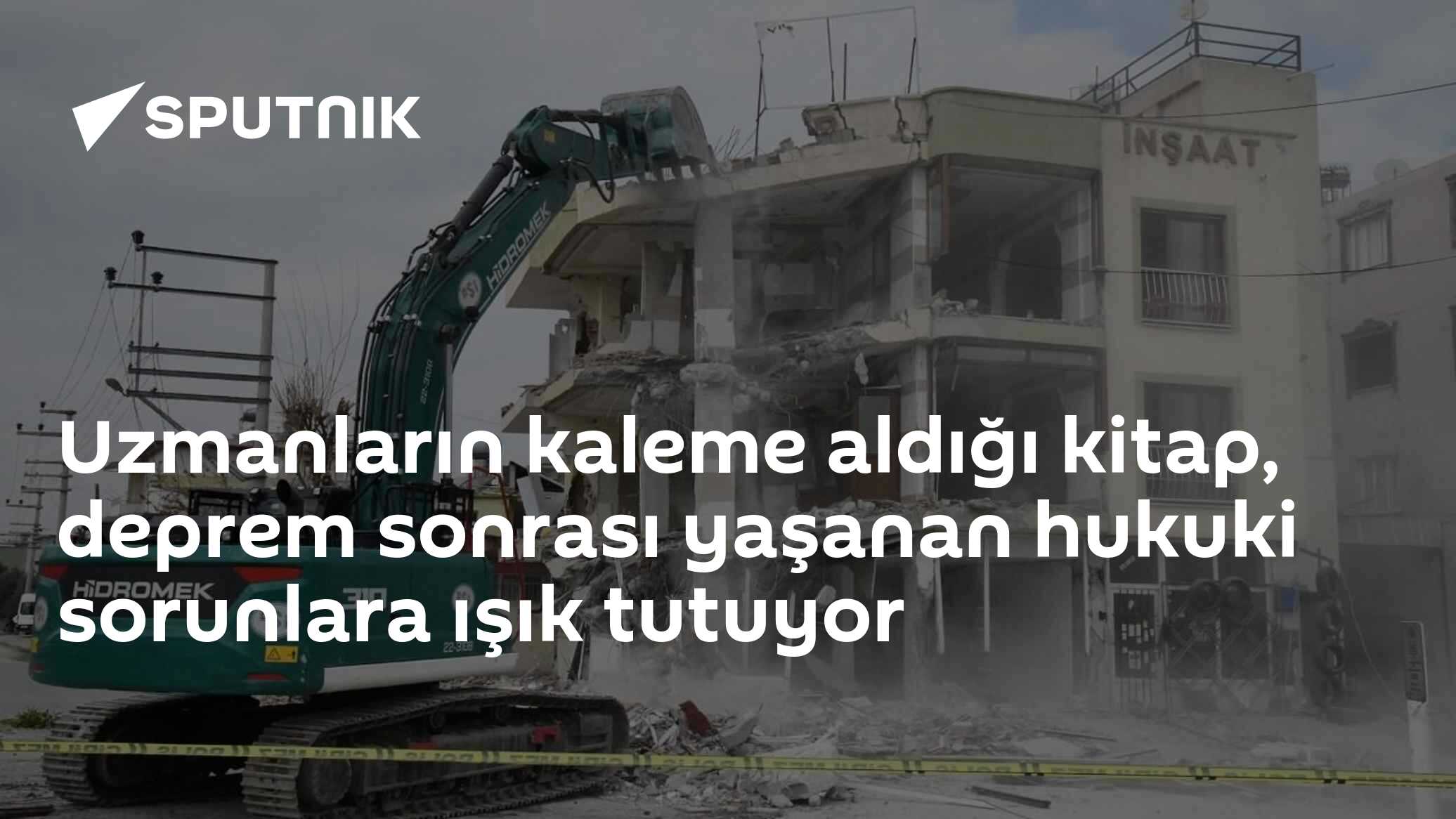 Uzmanların kaleme aldığı kitap, deprem sonrası yaşanan hukuki sorunlara ...
