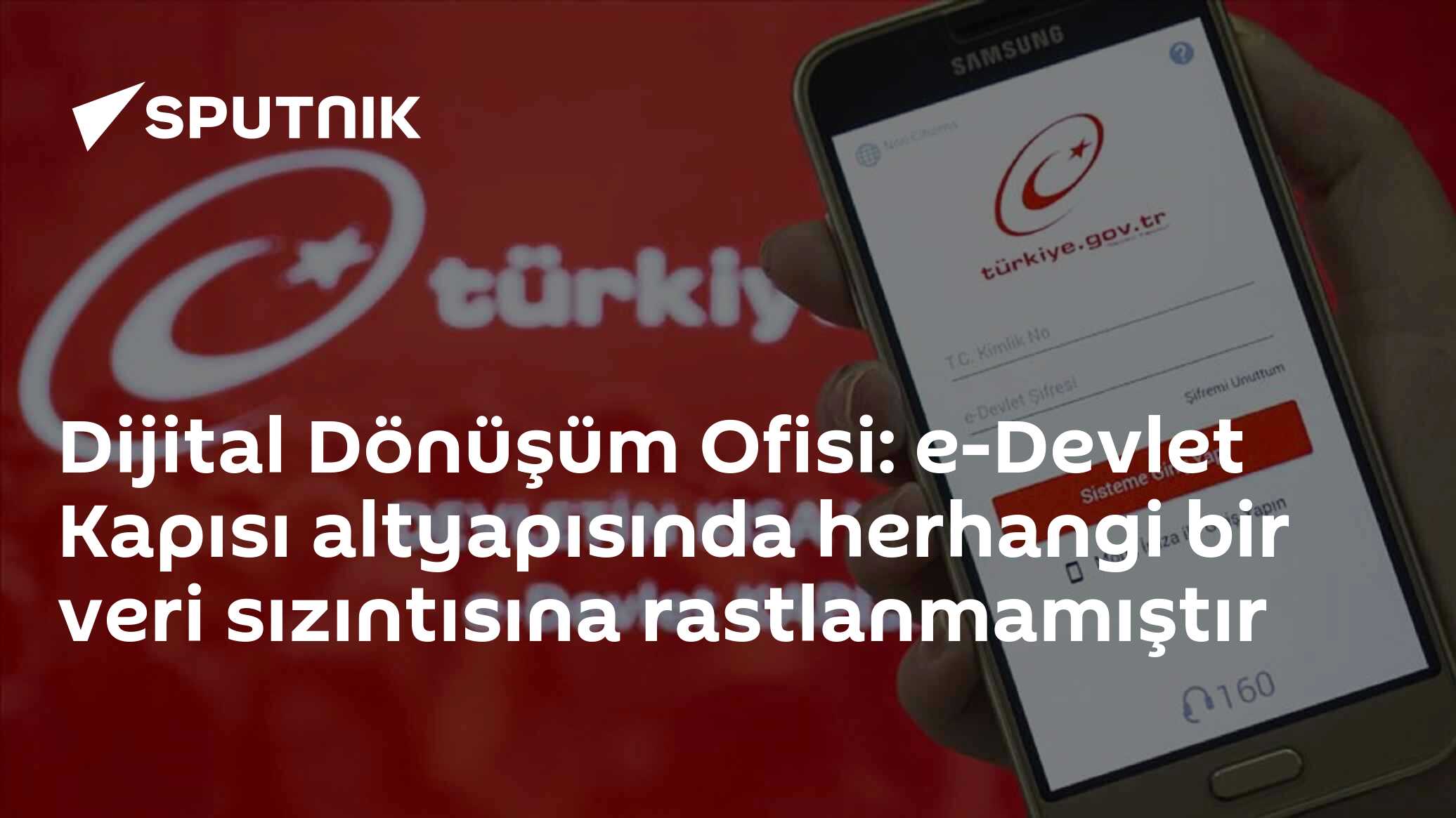 Dijital Dönüşüm Ofisi: e-Devlet Kapısı altyapısında herhangi bir veri ...