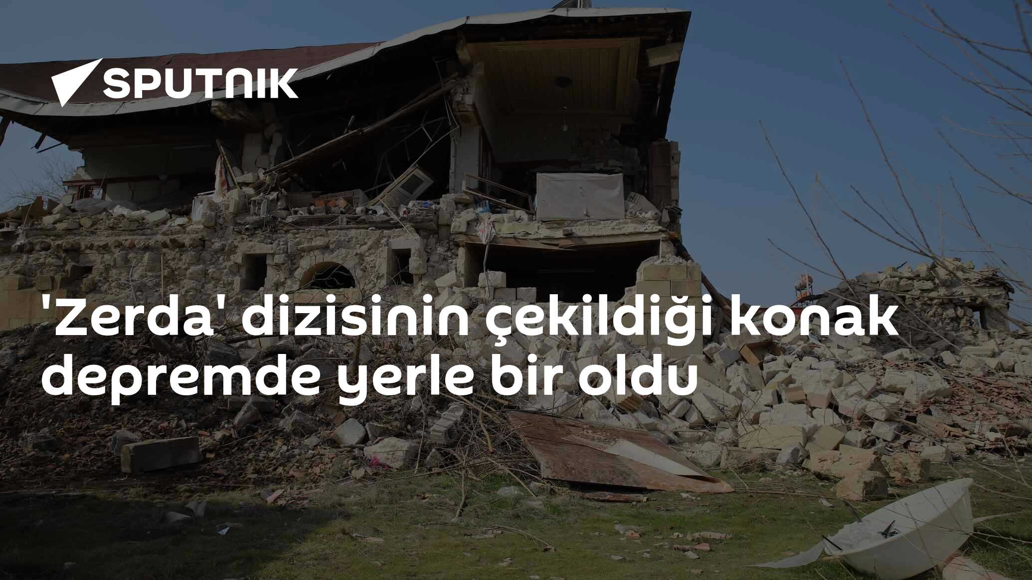 'Zerda' dizisinin çekildiği konak depremde yerle bir oldu - 03.03.2023 ...