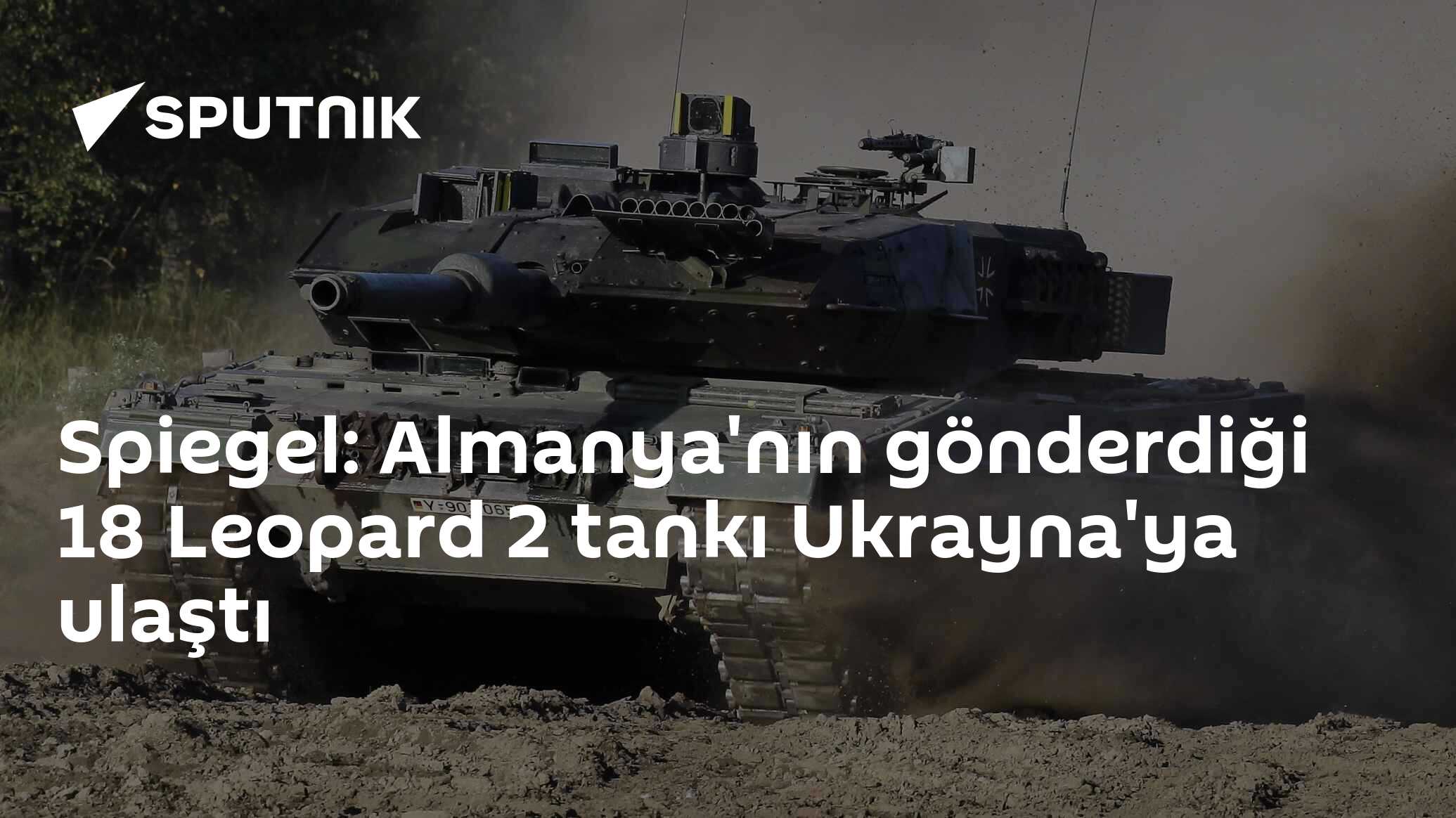 Spiegel: Almanya'nın gönderdiği 18 Leopard 2 tankı Ukrayna'ya ulaştı - 27.03.2023, Sputnik Türkiye