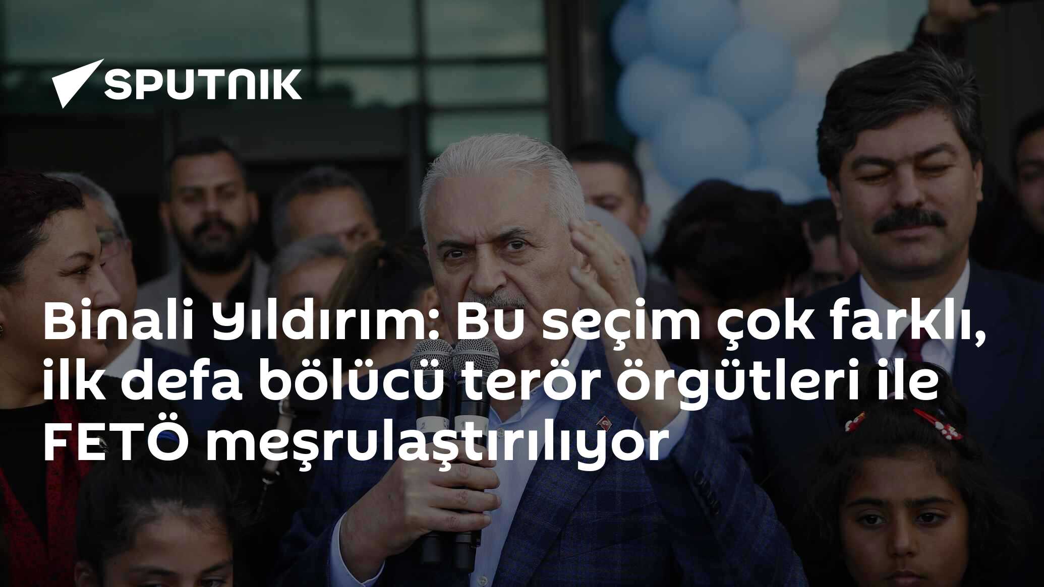 Binali Yıldırım Bu Seçim çok Farklı Ilk Defa Bölücü Terör örgütleri