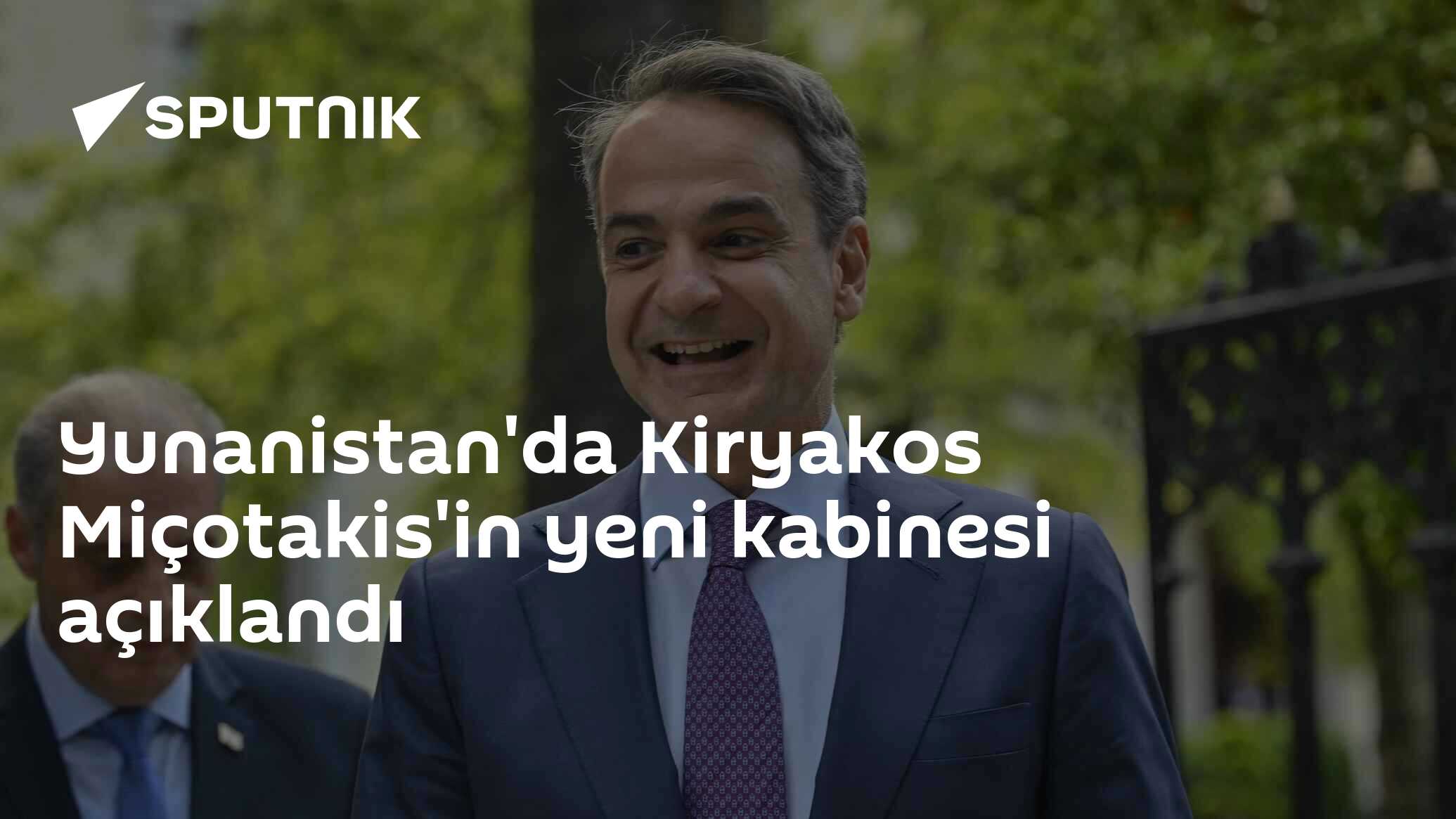 Yunanistan'da Kiryakos Miçotakis'in yeni kabinesi açıklandı - 26.06. ...