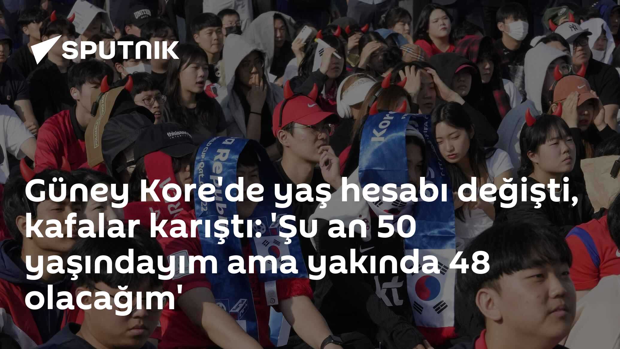Güney Kore'de yaş hesabı değişti, kafalar karıştı: 'Şu an 50 yaşındayım ...