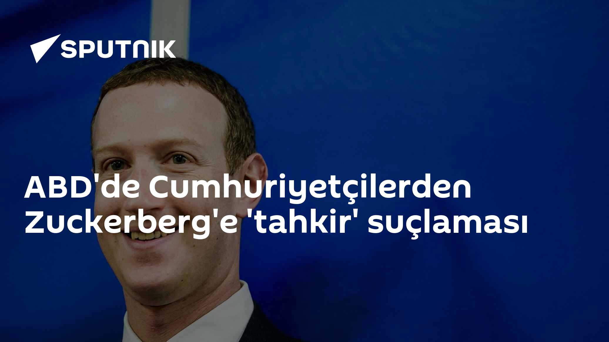 ABD'de Cumhuriyetçilerden Zuckerberg'e 'tahkir' suçlaması - 26.07.2023 ...