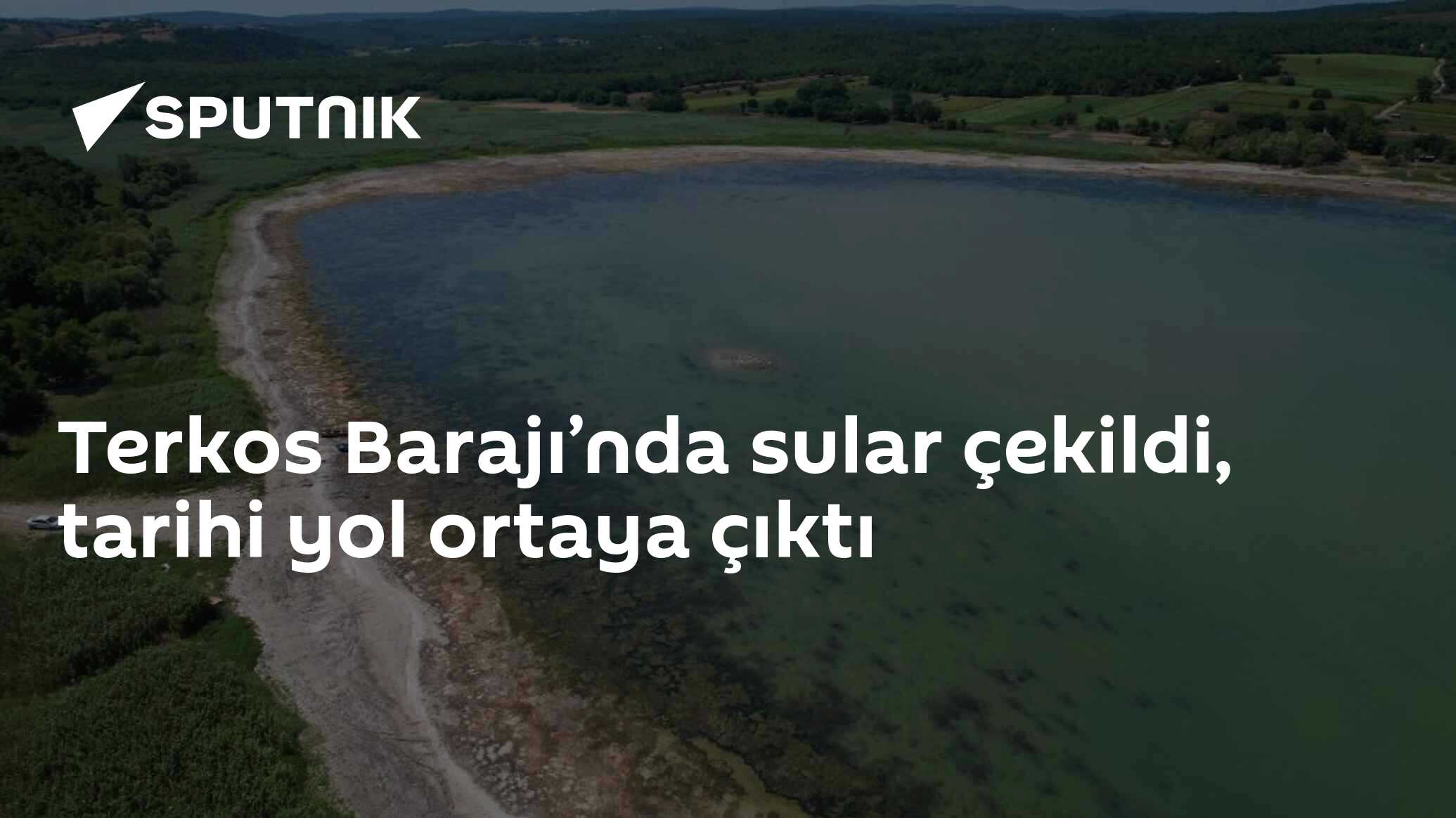 Terkos Barajı’nda sular çekildi, tarihi yol ortaya çıktı - 07.08.2023 ...