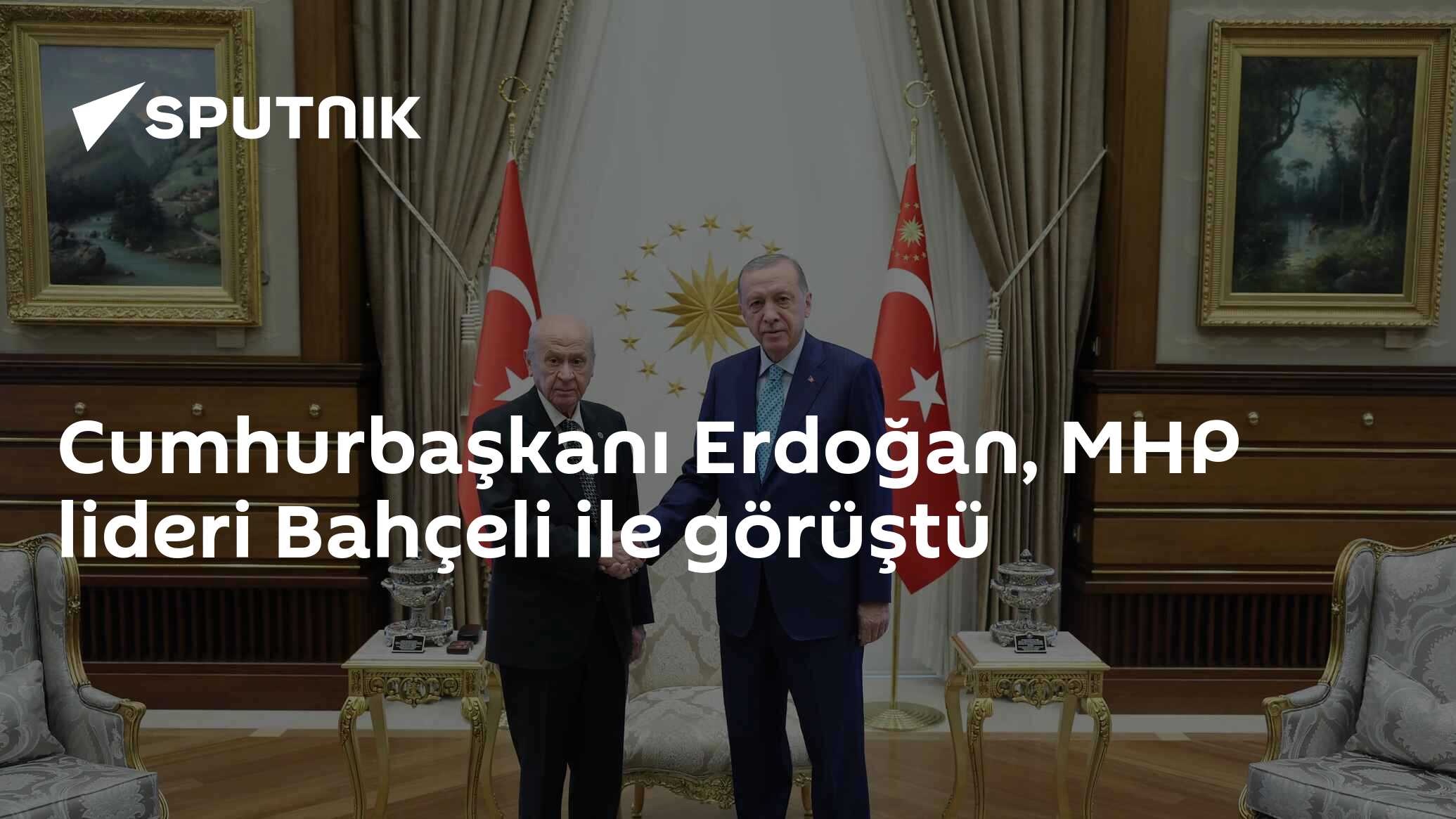 Cumhurbaşkanı Erdoğan, MHP lideri Bahçeli ile görüştü - 27.09.2023 ...
