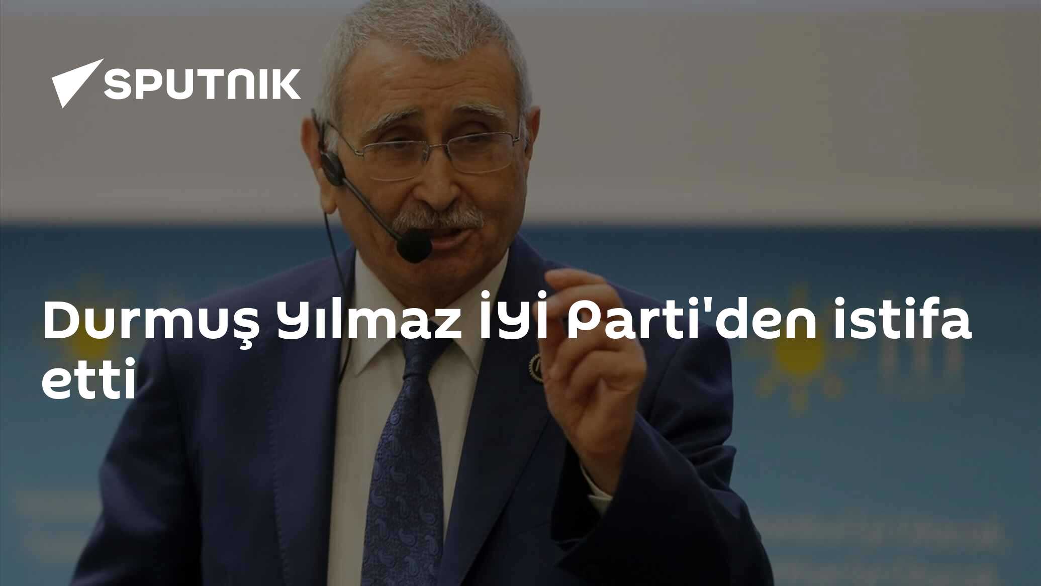 Durmuş Yılmaz İYİ Parti'den istifa etti - 10.11.2023, Sputnik Türkiye