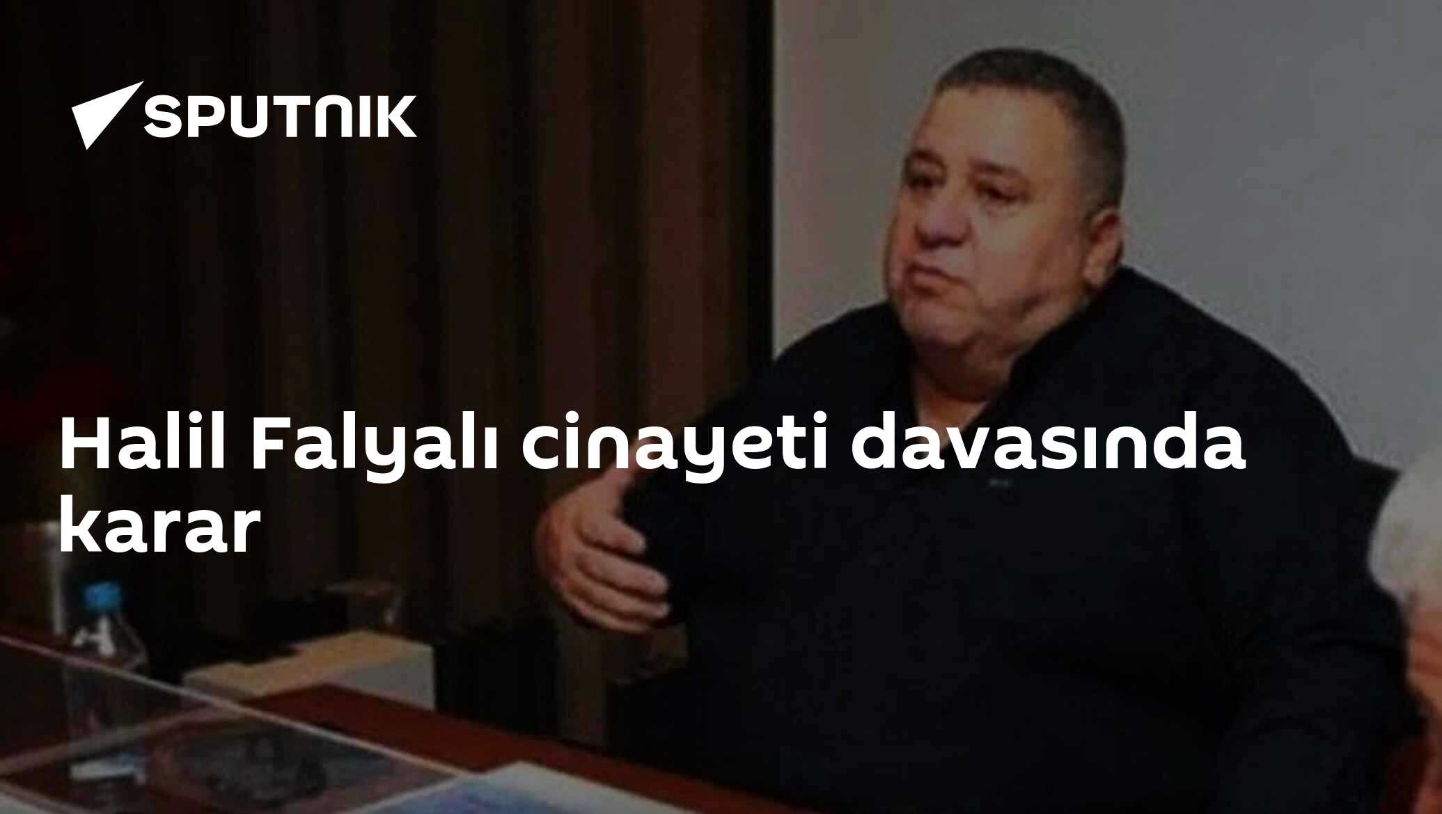 Halil Falyalı cinayeti davasında karar - 19.01.2024, Sputnik Türkiye