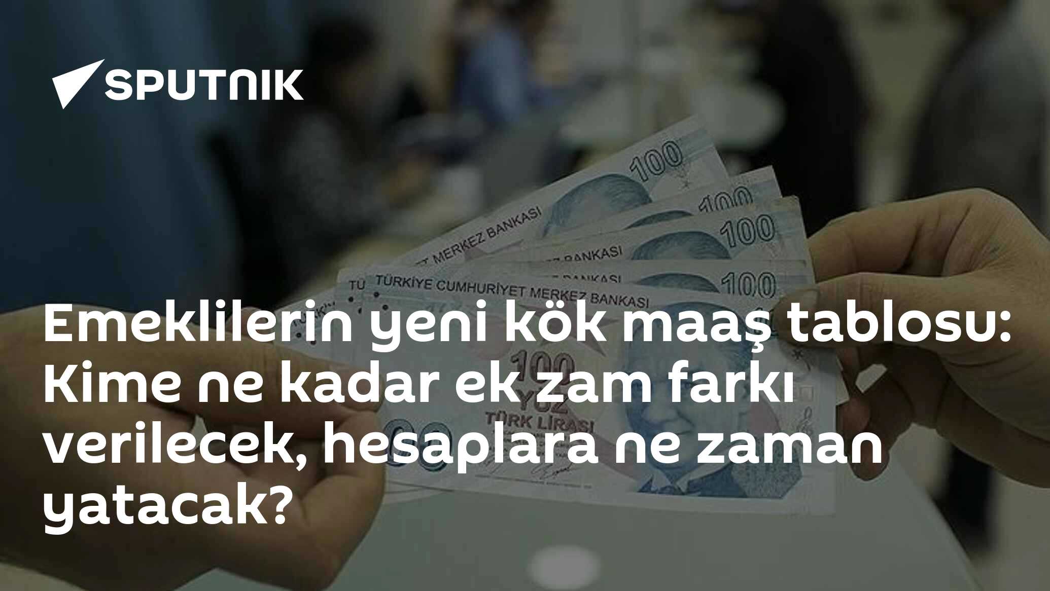 Emeklilerin yeni kök maaş tablosu: Kime ne kadar ek zam farkı verilecek ...