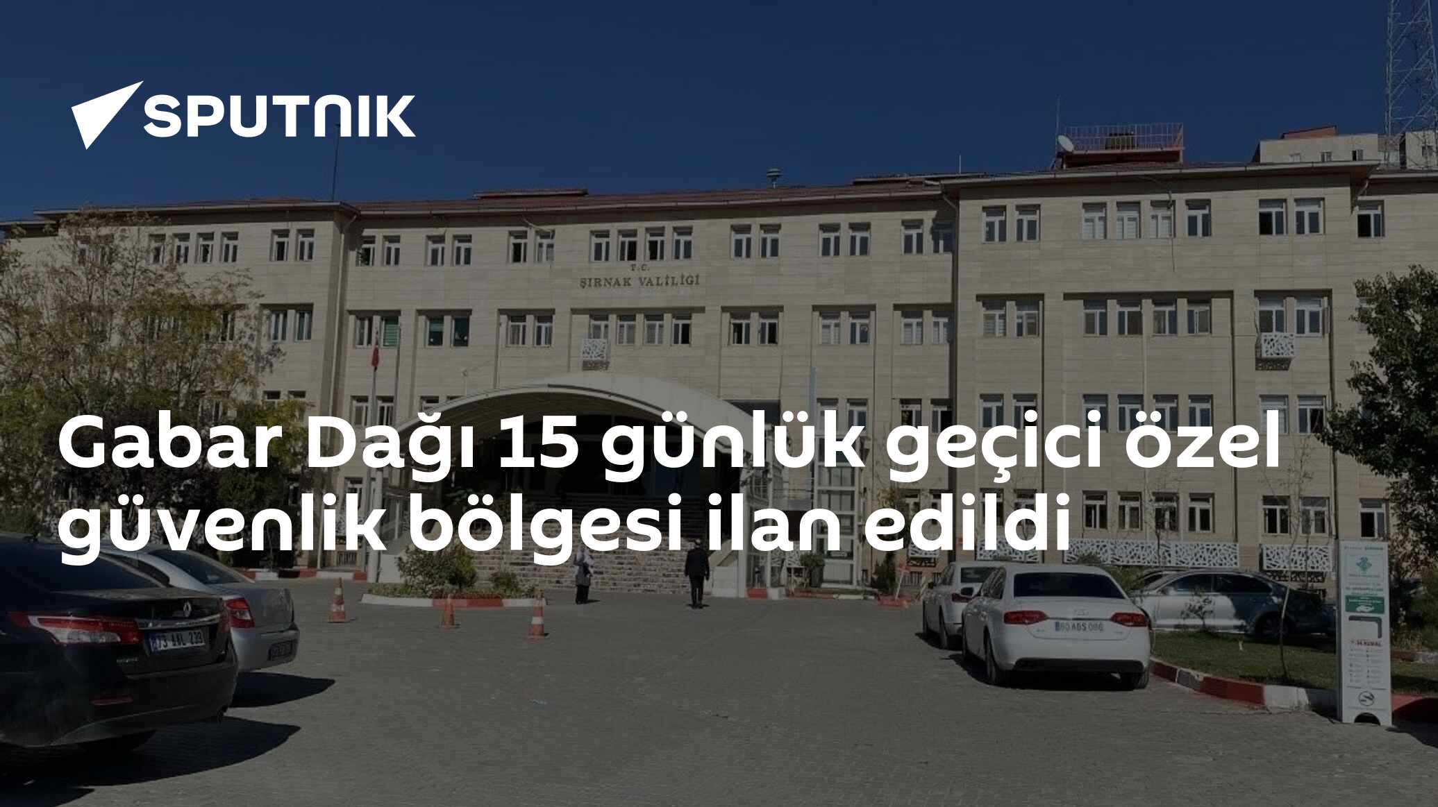 Gabar Dağı 15 günlük geçici özel güvenlik bölgesi ilan edildi - 27.01. ...